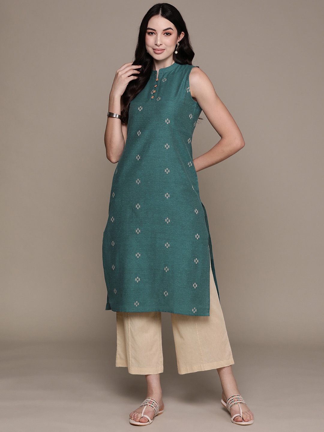 Buy Anubhutee Ethnic Motifs Printed Kurta Kurtas For Women 23198806