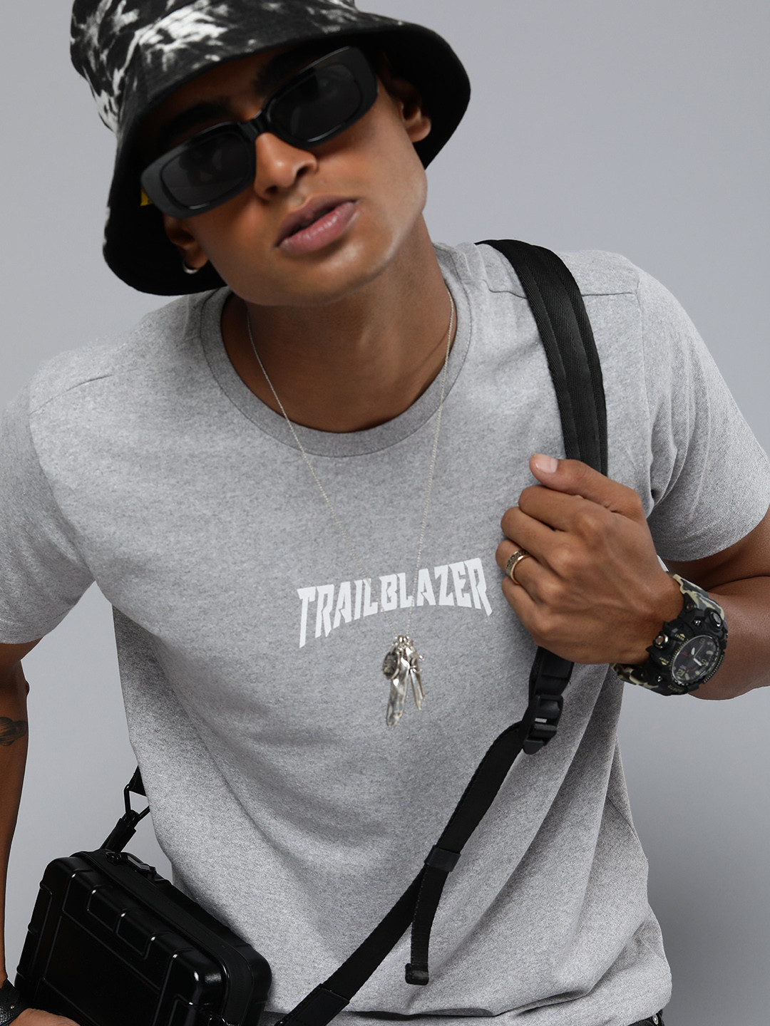 Buy R Code By The Roadster Life Co Typography Printed Regular T Shirt ...