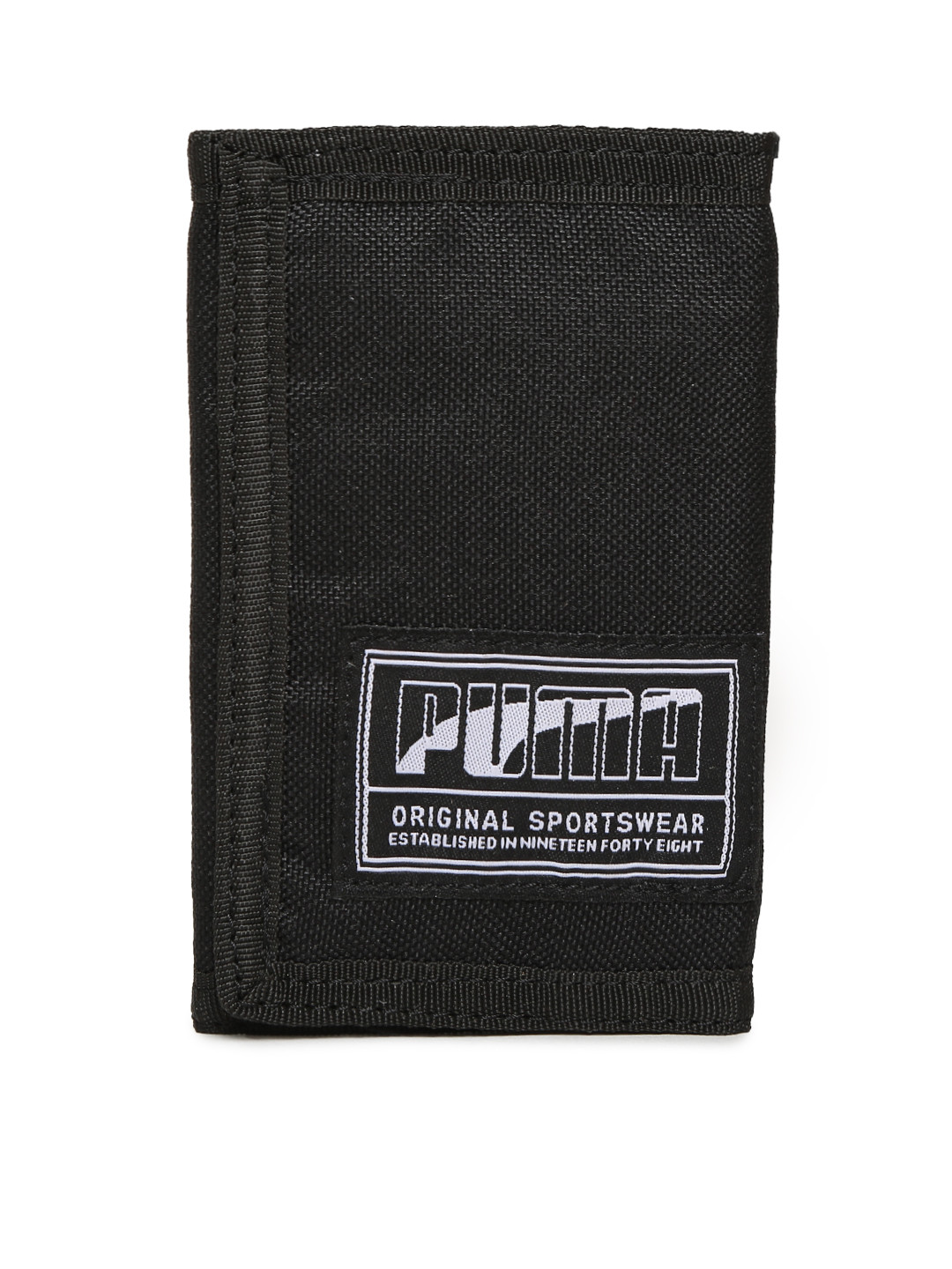 Buy Puma Unisex Black PUMA Academy Three Fold Wallet - Wallets for ...