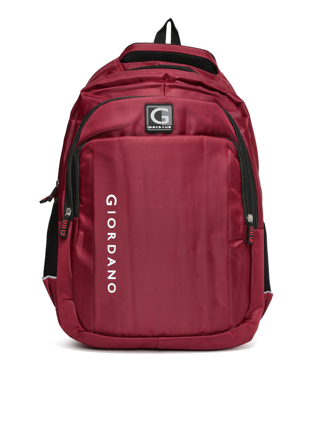 Buy GIORDANO Unisex Maroon Laptop Backpack - Backpacks for Unisex ...