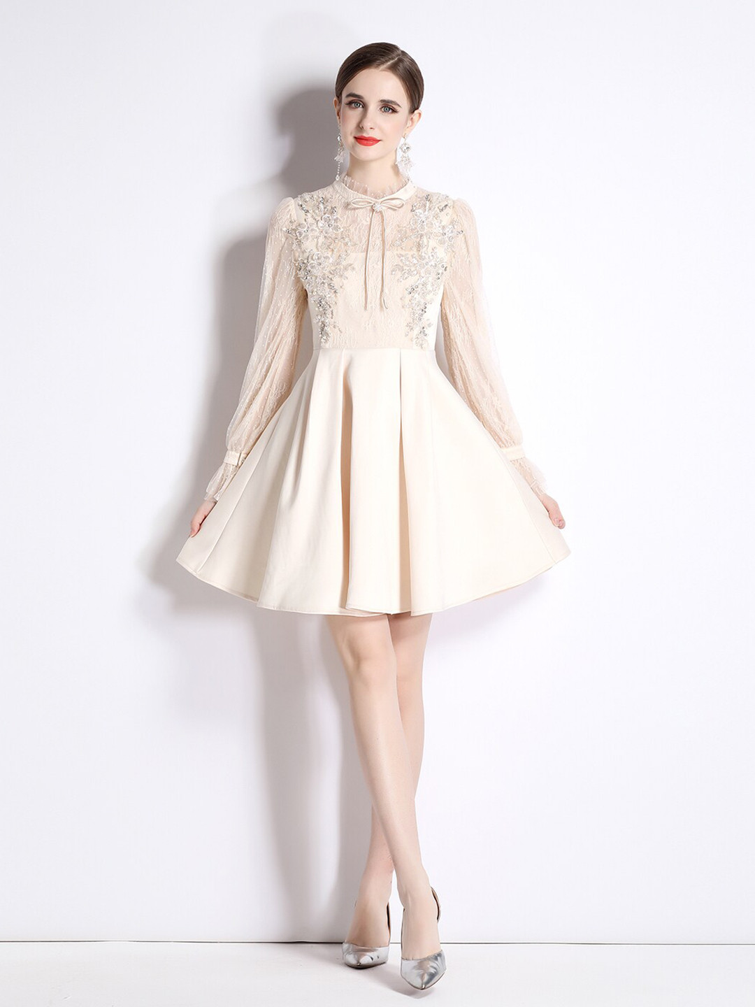 Buy JC Collection Embellished Fit & Flare Dress - Dresses for Women ...