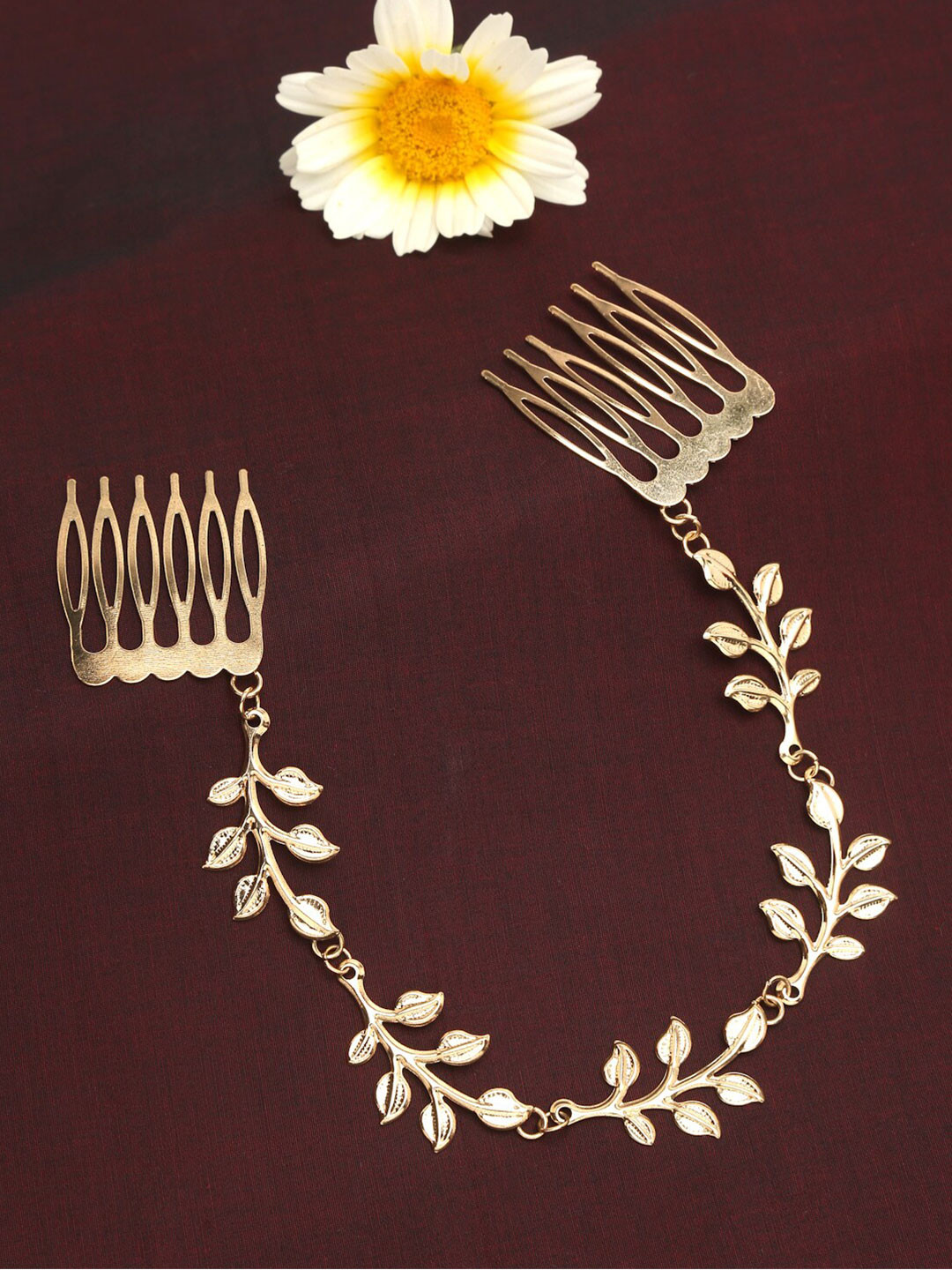 Buy Anouk Women Embellished Comb Pin - Hair Accessory for Women ...