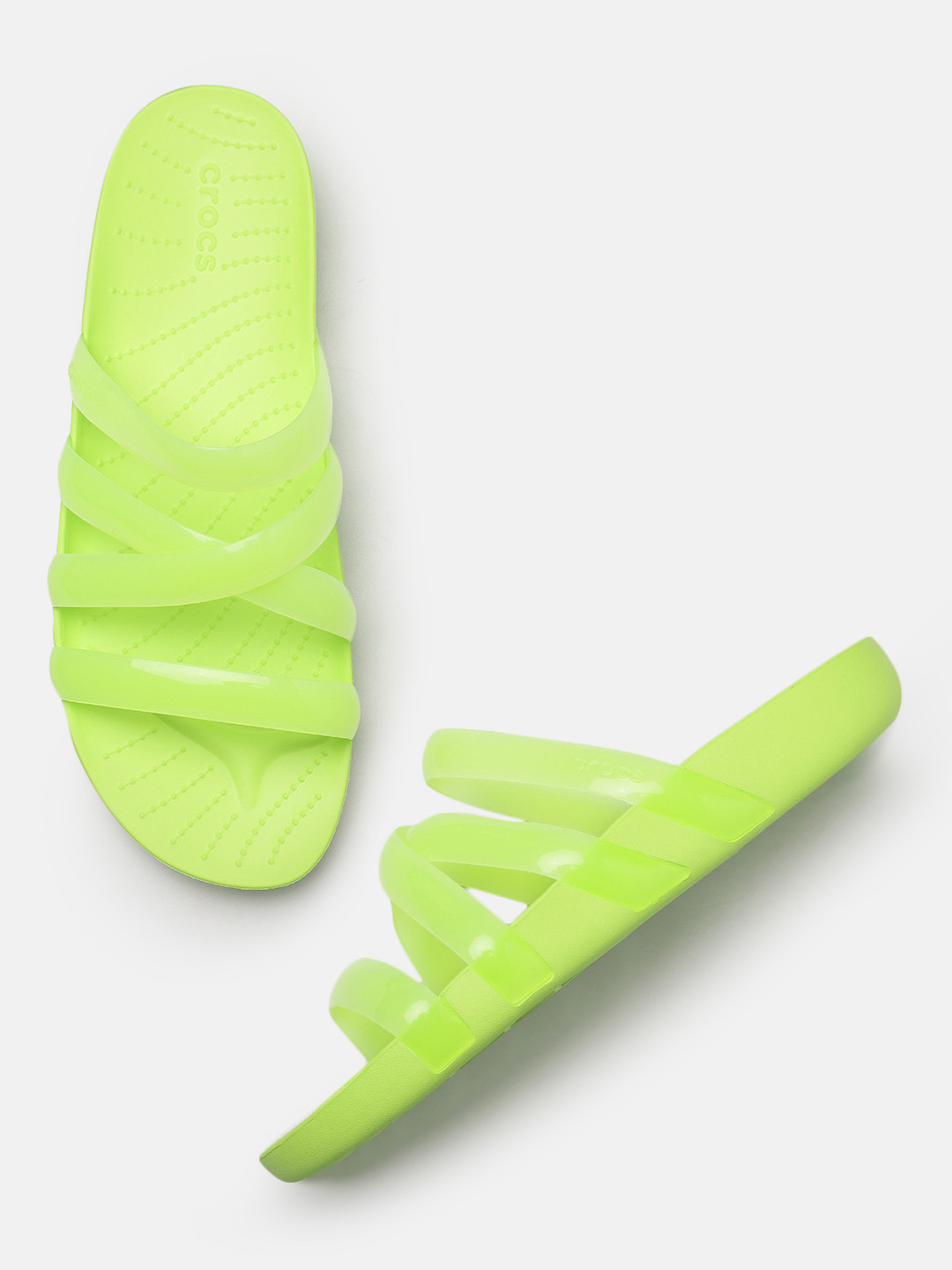 Buy Crocs Women Solid Croslite Sliders - Flip Flops for Women 23225752 ...