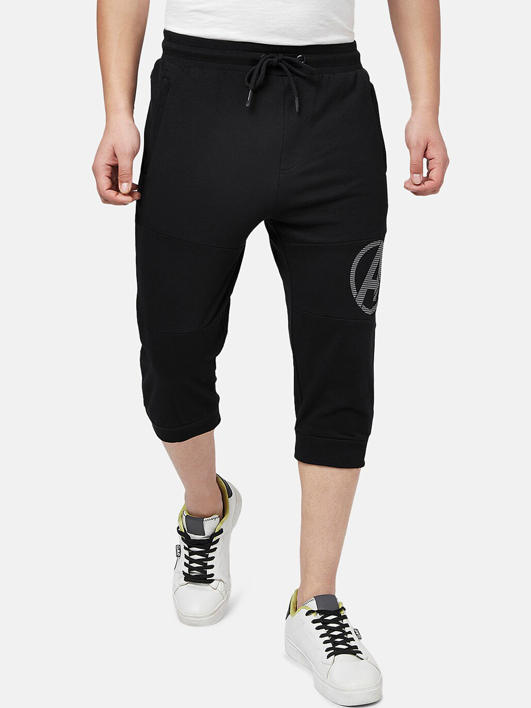 Buy SF JEANS By Pantaloons Men Avengers Graphic Printed Denim Shorts ...