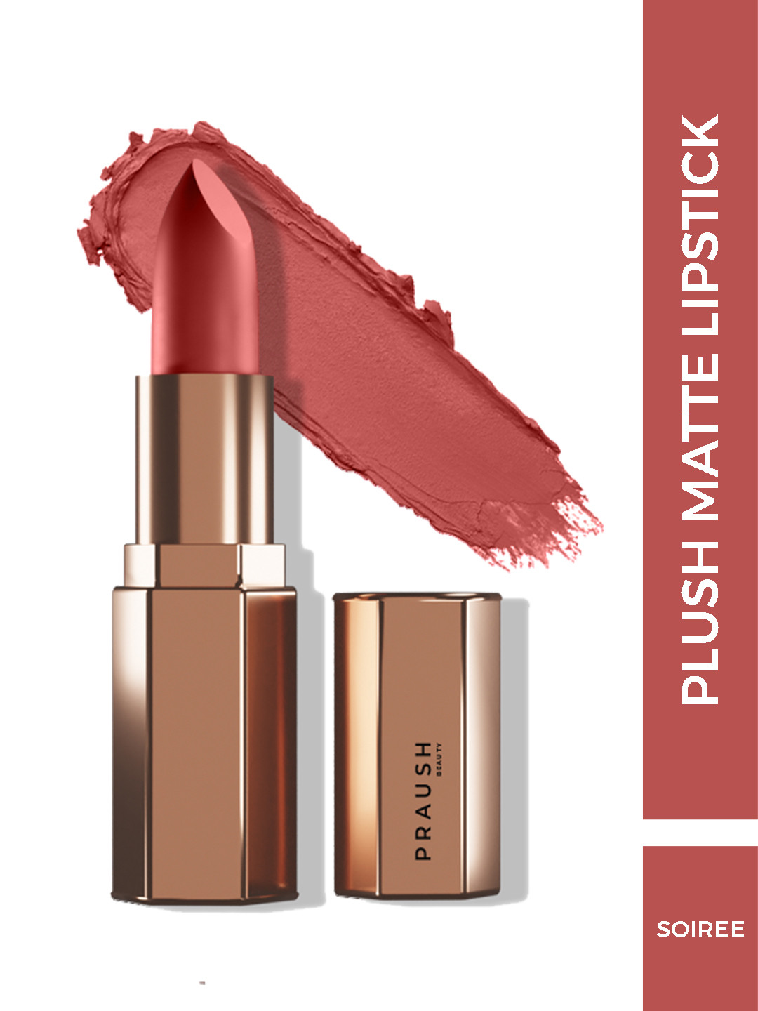 Buy Praush Plush Matte Long Lasting Lipstick Soiree - Lipstick for ...