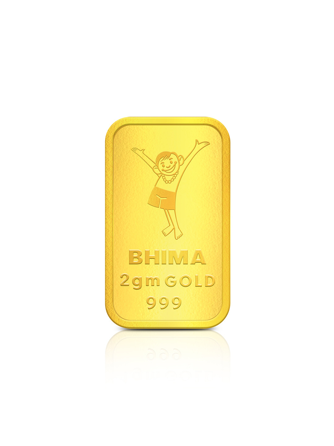 Buy BHIMA 24K 999 Purity Gold Bar 2 Gram - Gold Coin for Unisex ...
