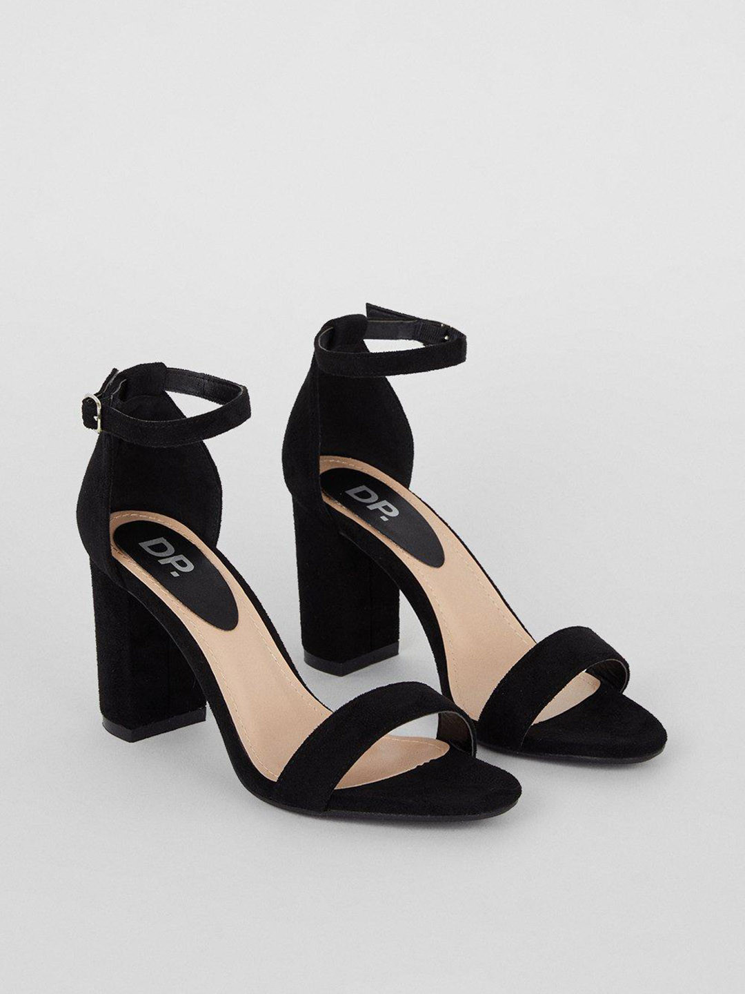 Buy DOROTHY PERKINS Black Block Sandals - Heels for Women 23253750 | Myntra