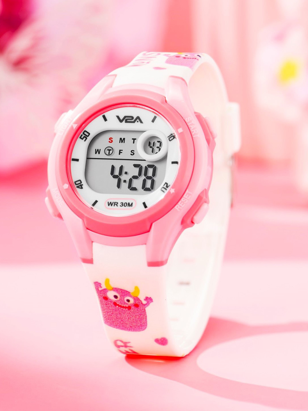 Buy V2A Girls Dial & Straps Digital Multi Function Watch DK8215P ...