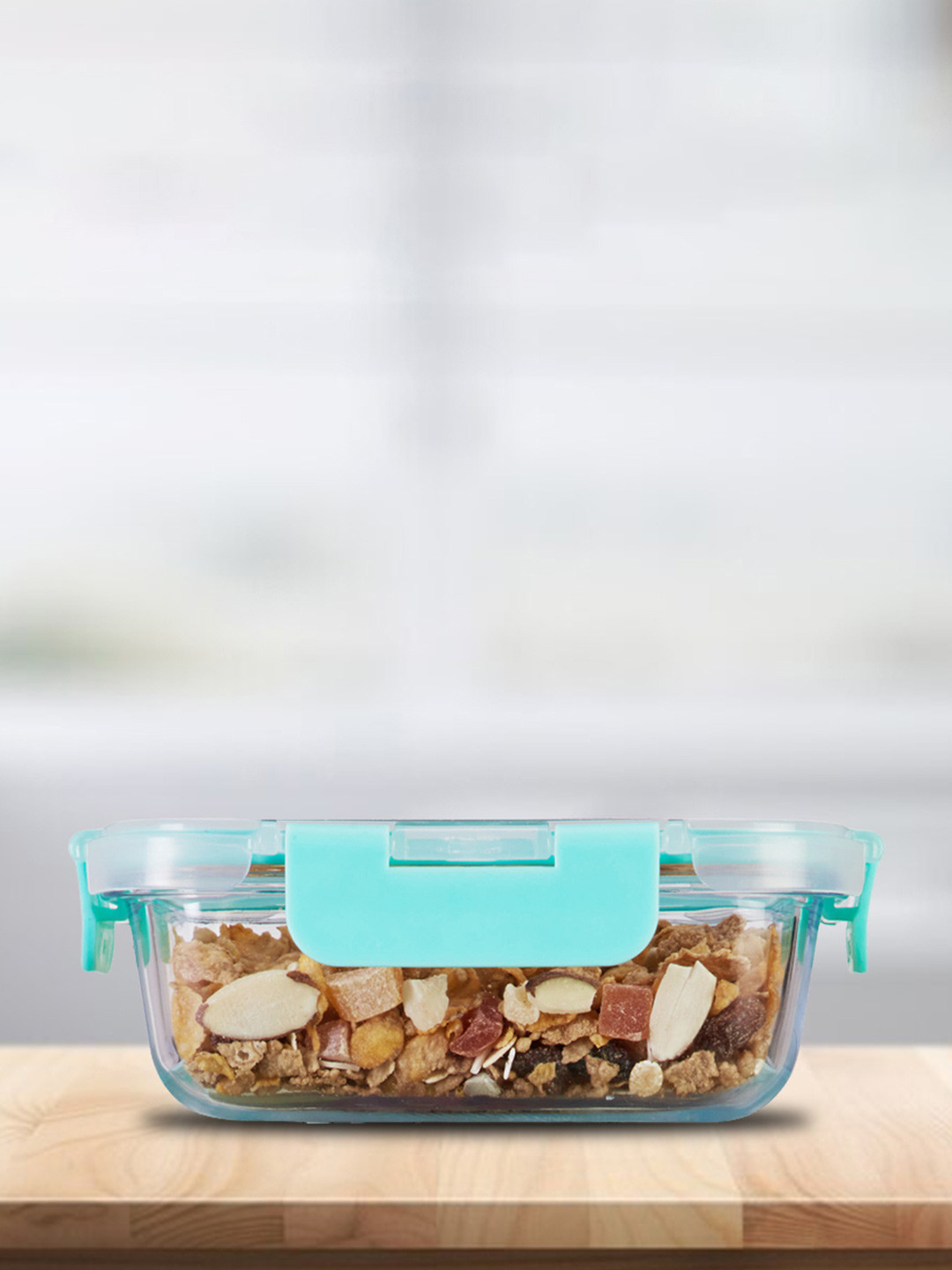 Buy Allo FoodSafe Microwave Safe Glass Rectangle Containers For Fridge ...