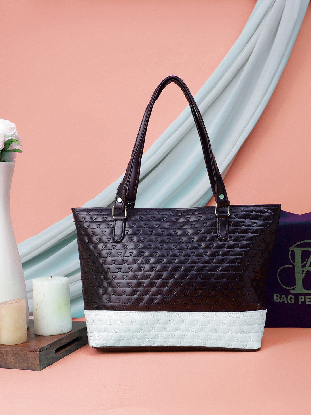 Buy Bag Pepper Textured Structured Shoulder Bag - Handbags for Women ...