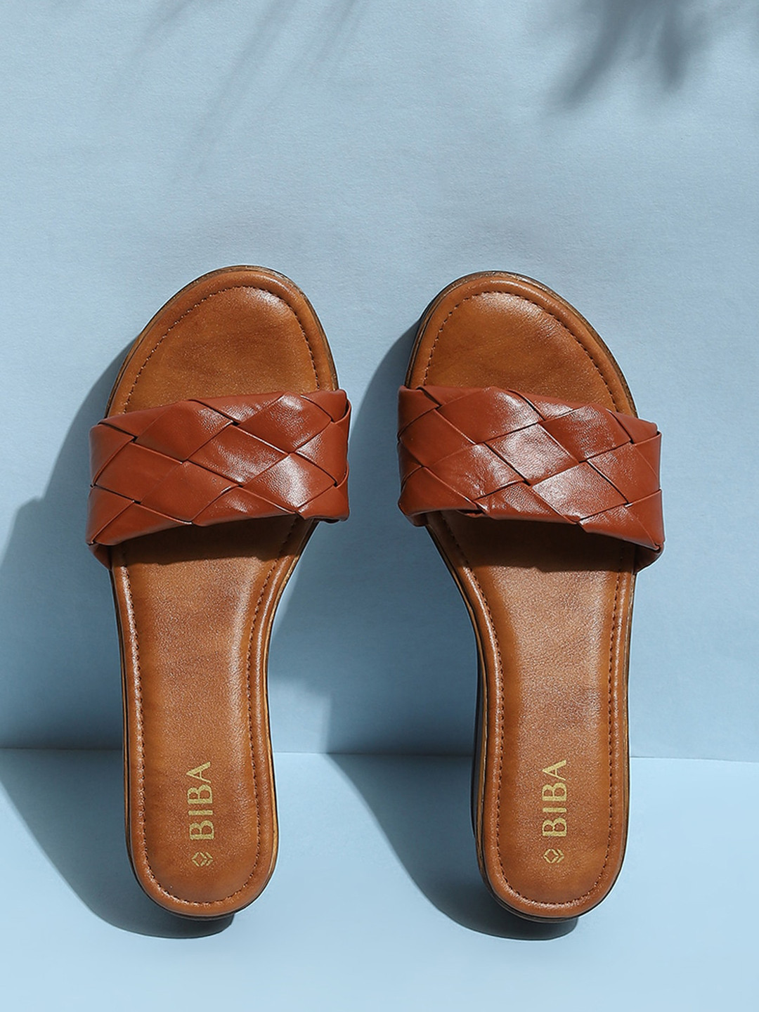 Buy Biba Woven Design Open Toe Wedges - Heels for Women 23270140 | Myntra