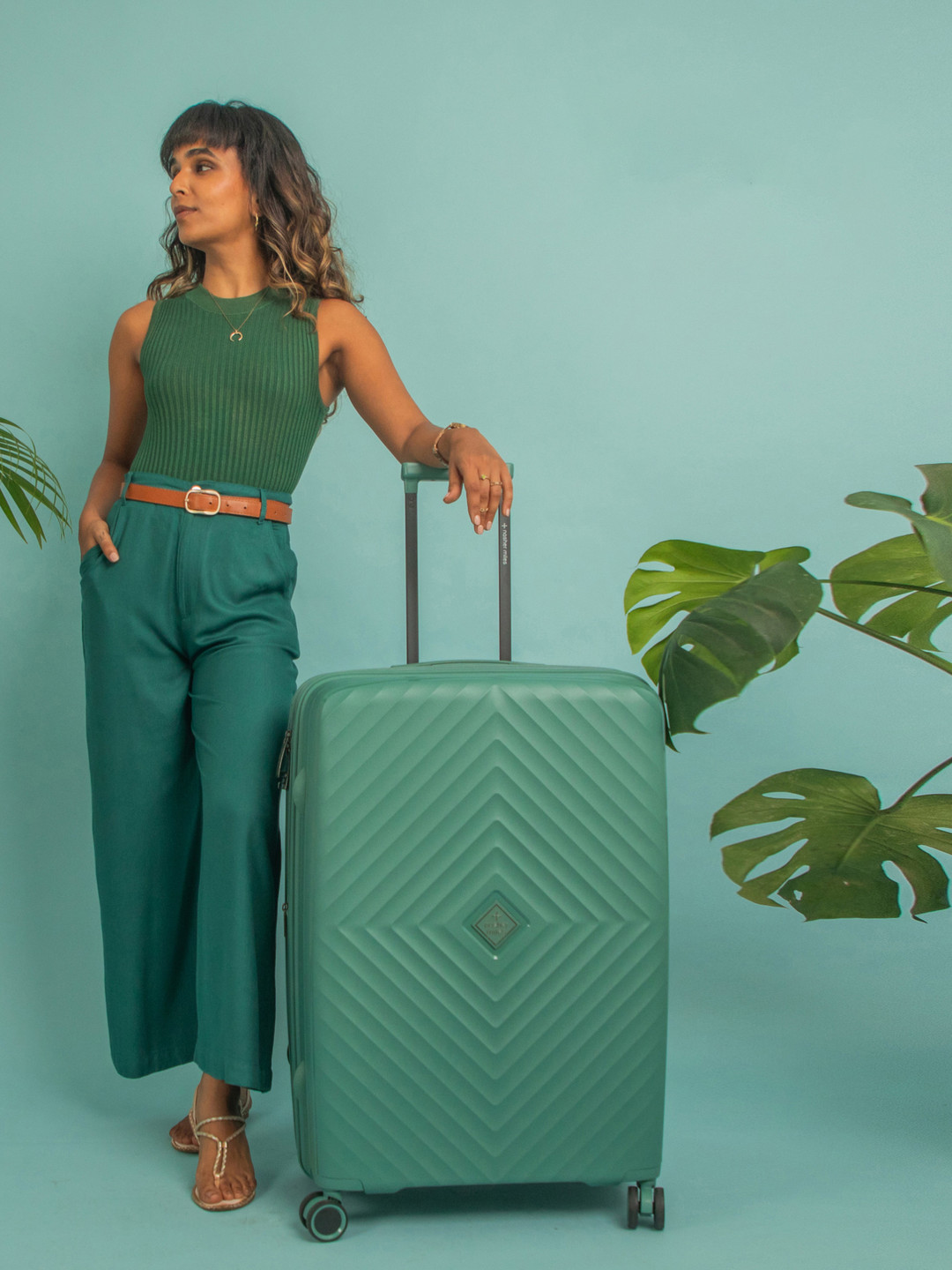 Buy Nasher Miles Hard Sided Medium Trolley Suitcase - Trolley Bag for ...