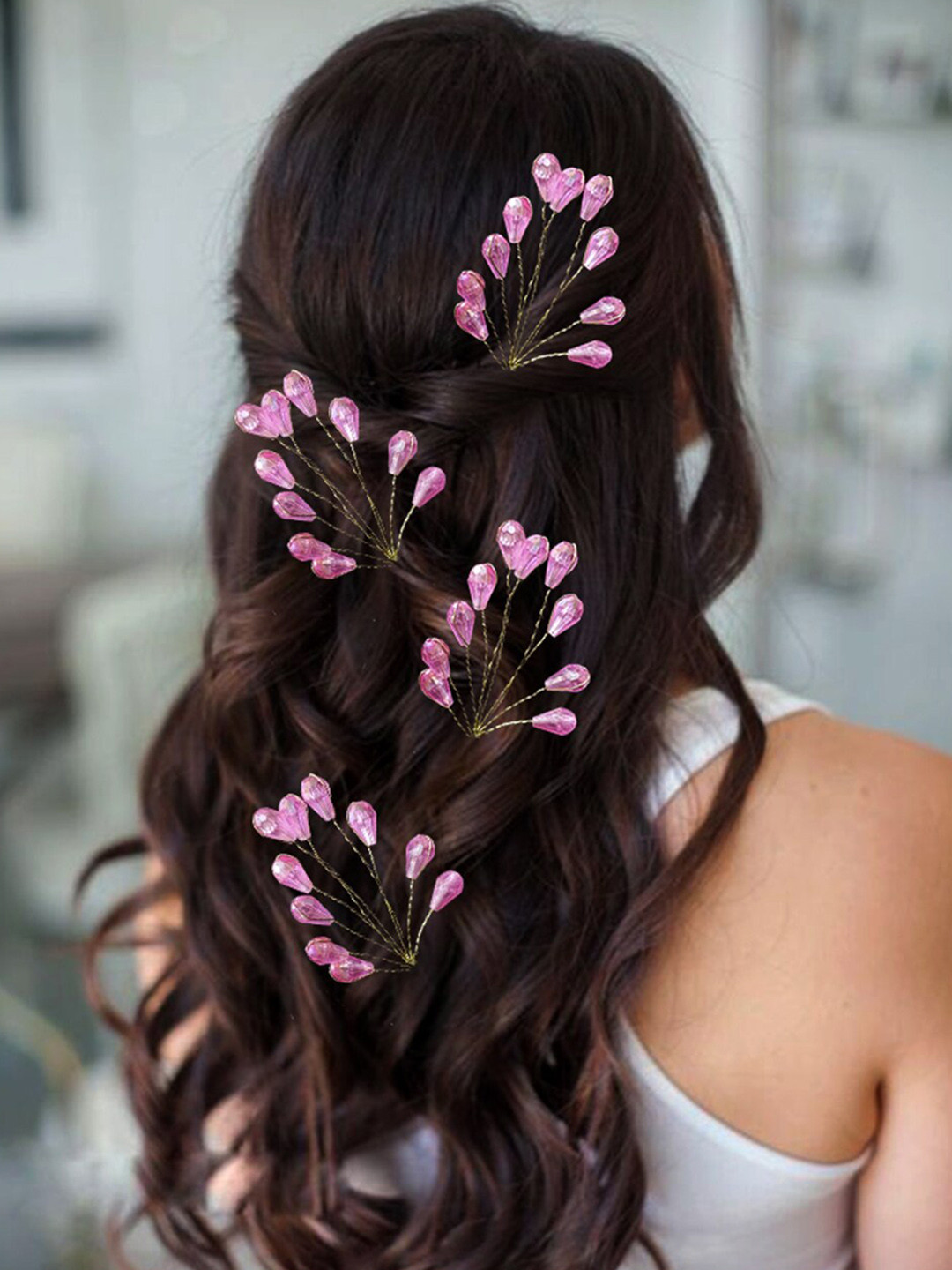 Buy Hair Flare Women 10Pcs Embellished Hair Accessory Set - Hair ...