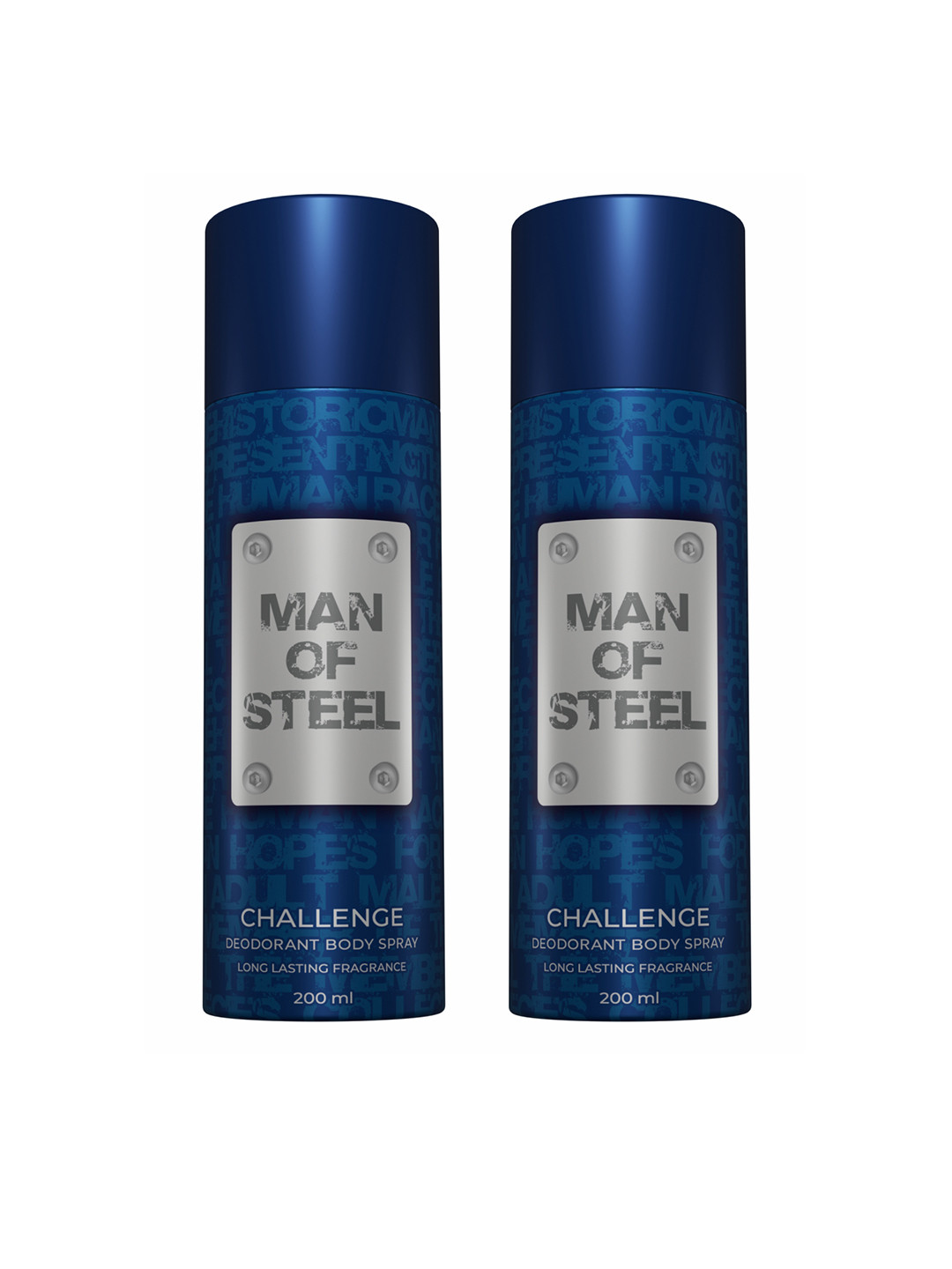 Buy Denver Man Of Steel Set Of 2 Challenge Deodorant Body Spray 127 G ...
