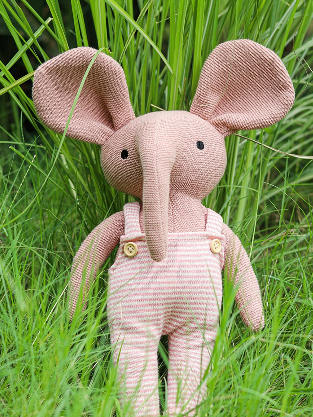 Buy Pluchi Kids Cotton Elephant Soft Toy - Soft Toys And Dolls for ...