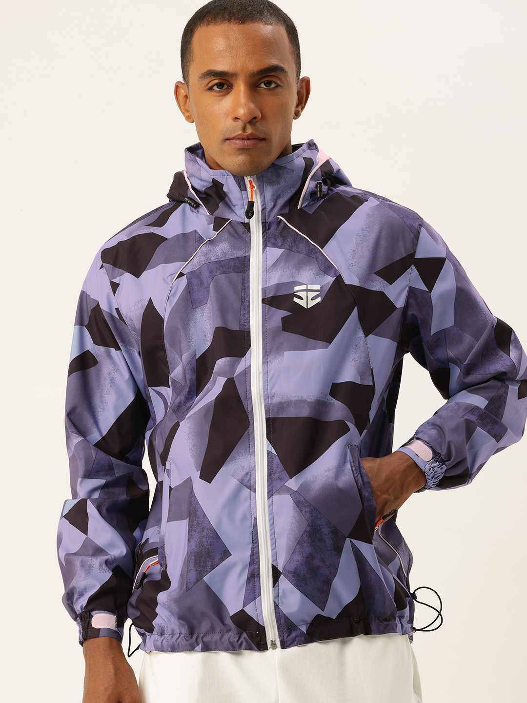 Buy Sports52 Wear Printed Hooded Rain Jacket - Rain Jacket for Men ...