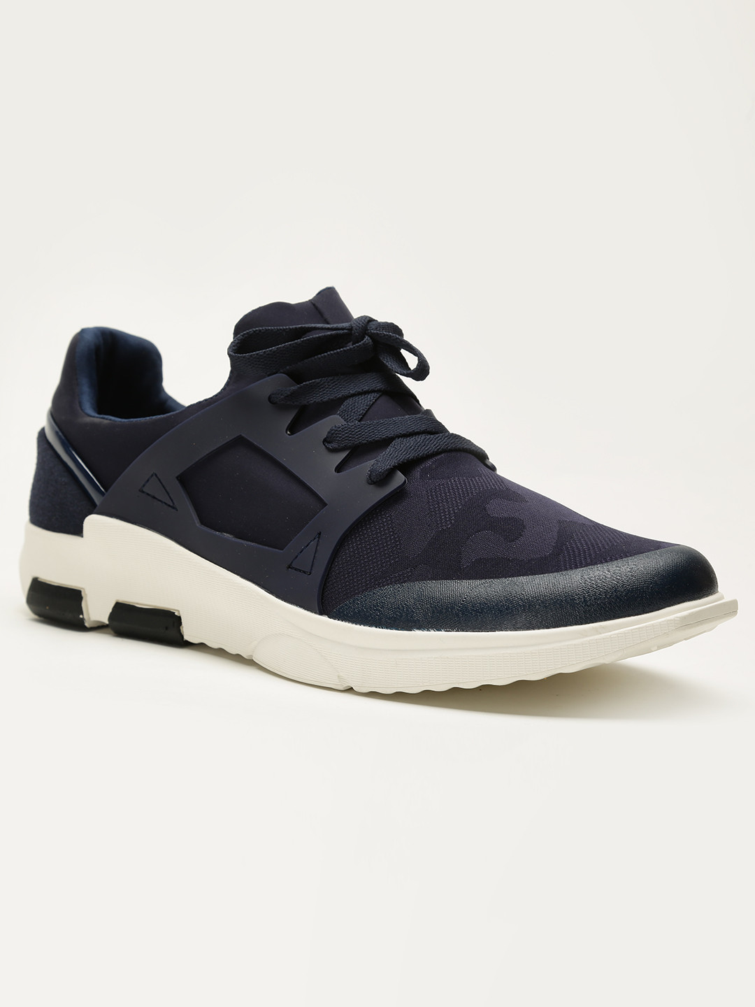 Buy LOCOMOTIVE Men Navy Blue Skate Shoes - Casual Shoes for Men 2330581 ...
