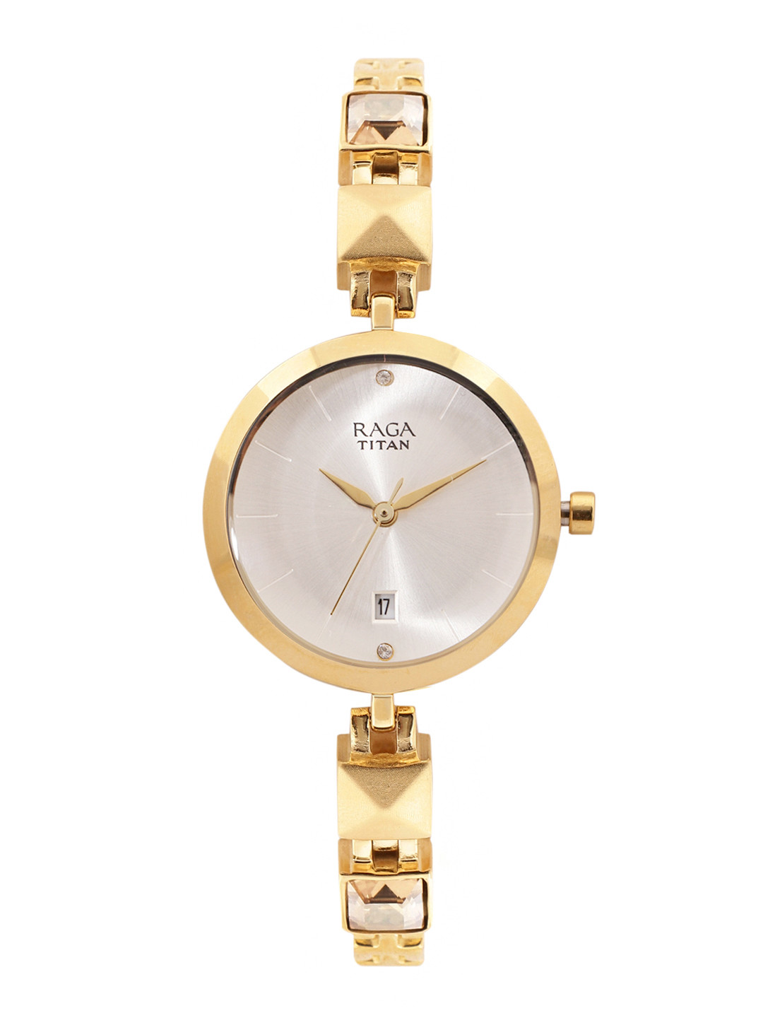 Buy Titan Women LADIES RAGA Bracelet Style Analogue Watch NR2606YM01 ...