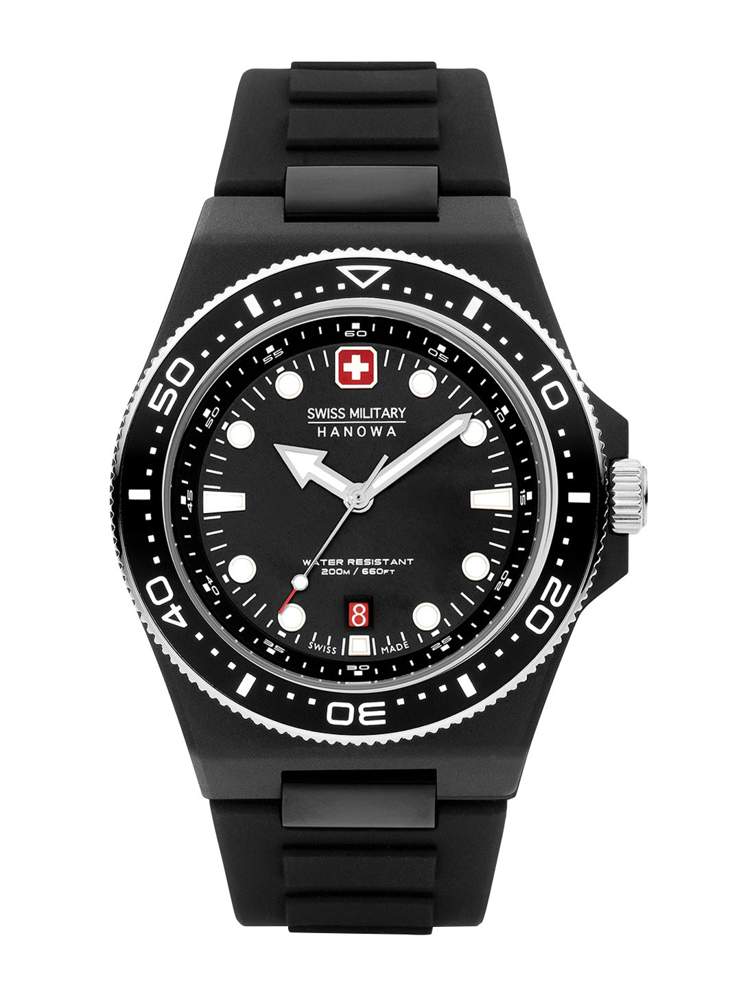 Buy SWISS MILITARY HANOWA Men Dial & Bracelet Style Straps Analogue ...