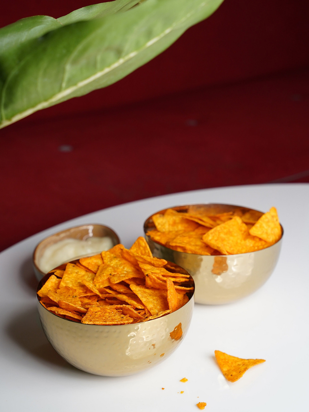 Buy Folkstorys 2 Pieces Stainless Steal Snack Bowls - Bowl for Unisex ...