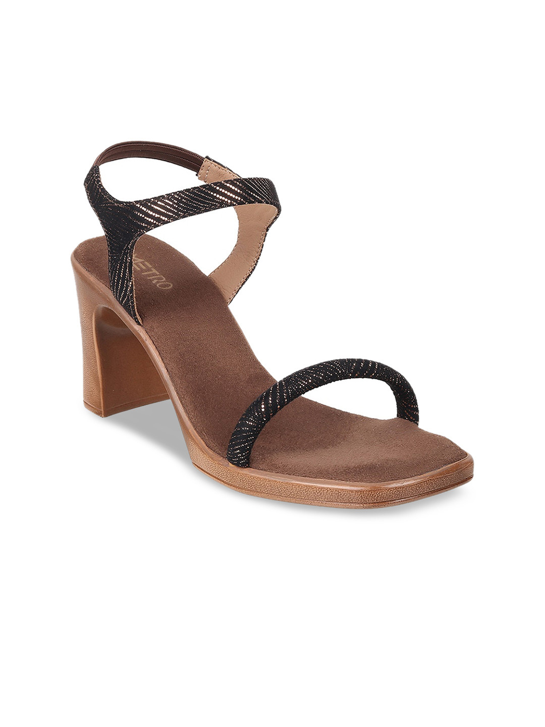 Buy Metro Open Toe Ankle Loop Block Heels - Heels for Women 23338514 ...