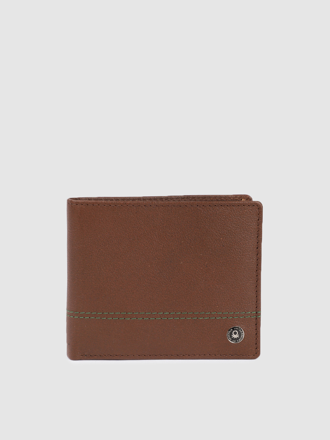 Buy United Colors Of Benetton Men Textured Leather Two Fold Wallet ...