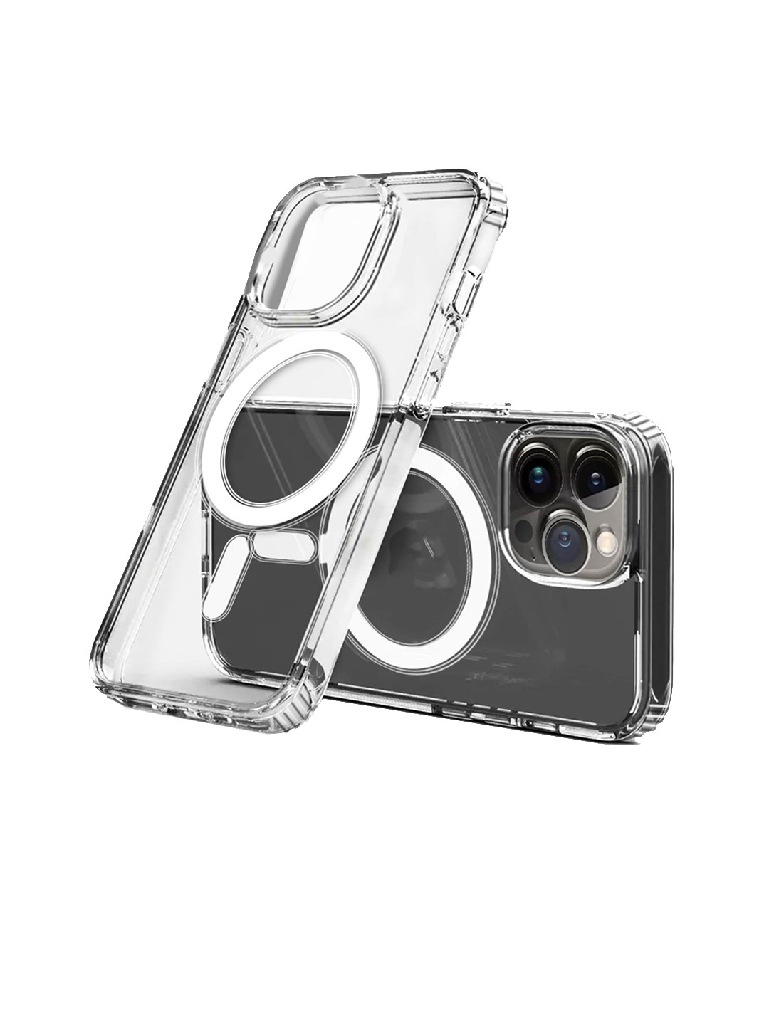 Buy Karwan Transparent IPhone 14 Pro Max Hard Plastic Back Case ...