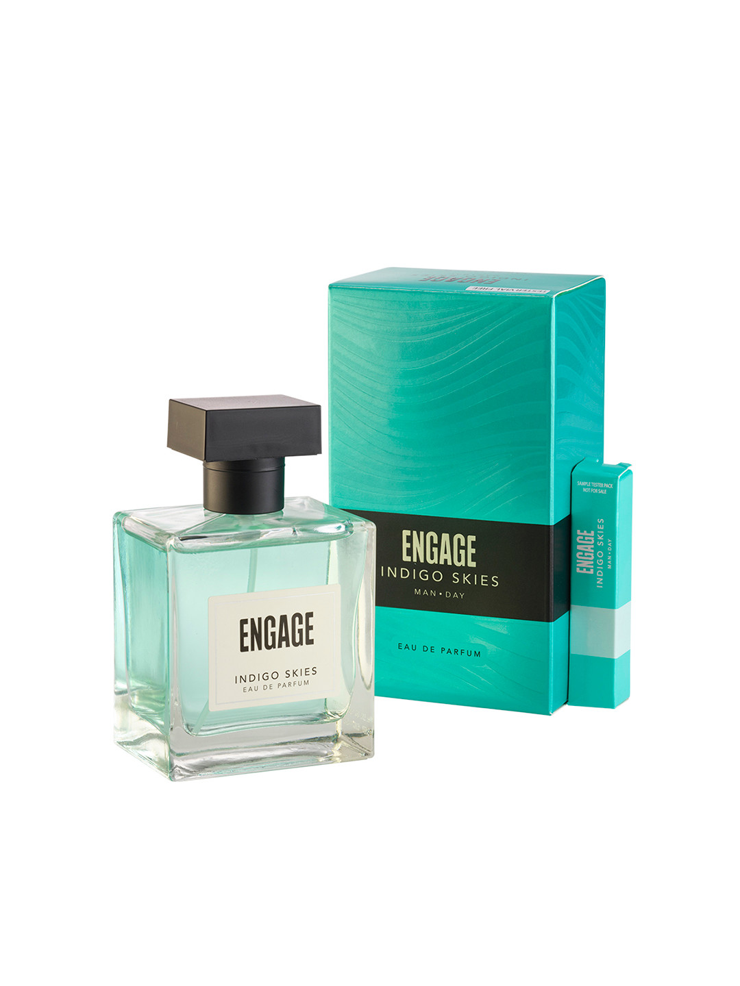 Buy Engage Men Indigo Skies Long Lasting Eau De Parfum 100ml With Free ...