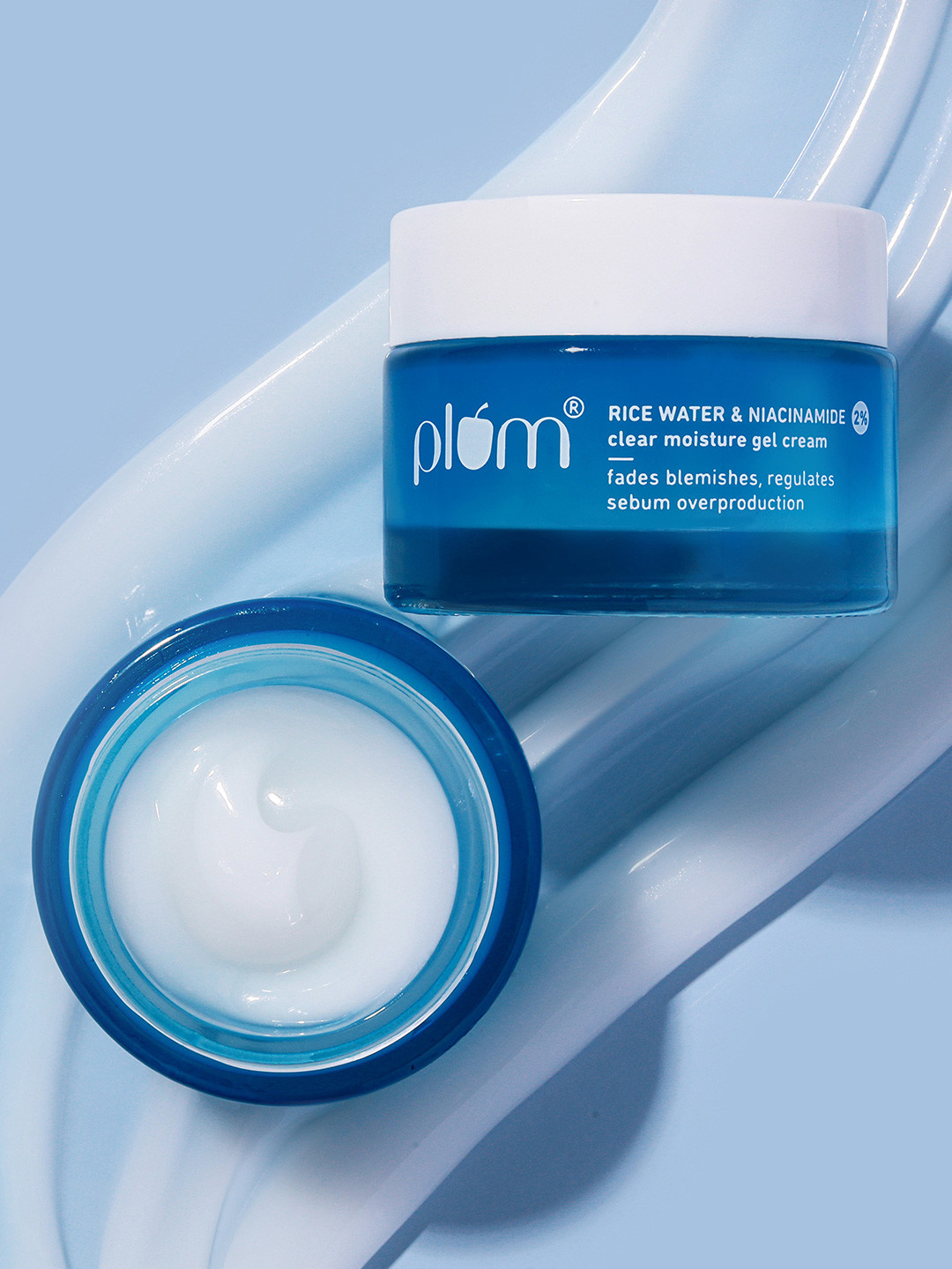 Buy Plum Rice Water & Niacinamide Clear Moisturizer Gel Cream 50 G ...