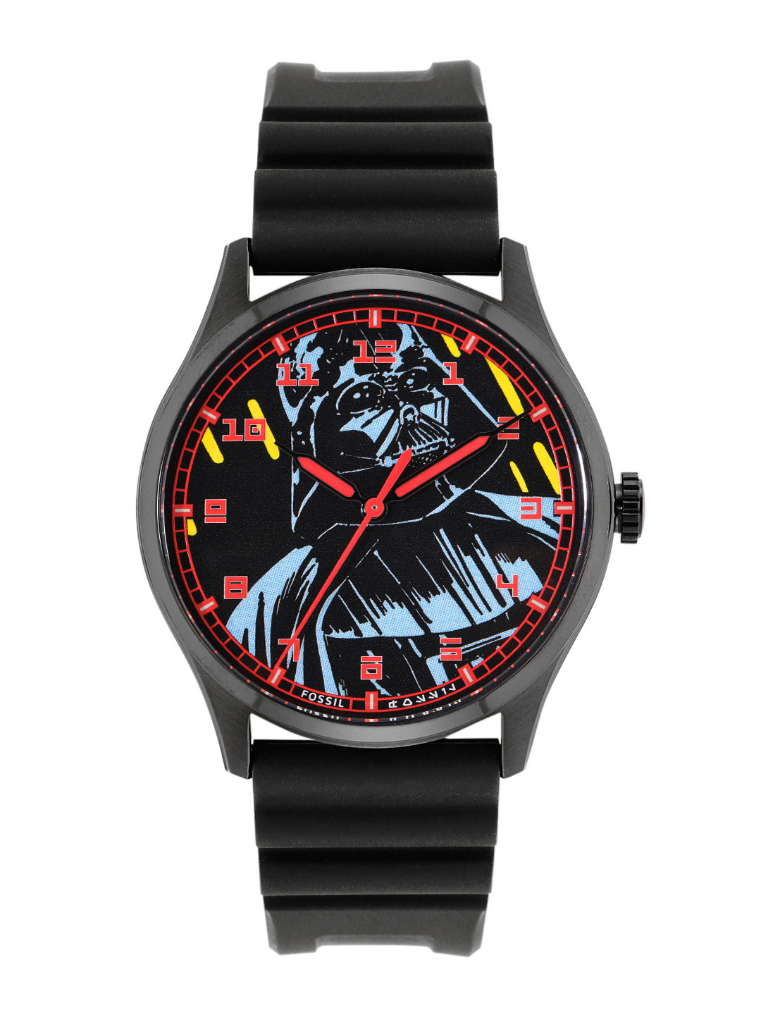 Buy Fossil Unisex Star Wars Printed Analogue Watch SE1107 - Watches for ...