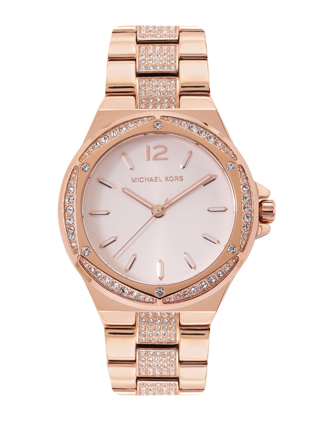 Buy Michael Kors Women Embellished Lennox Analogue Watch MK7362 ...