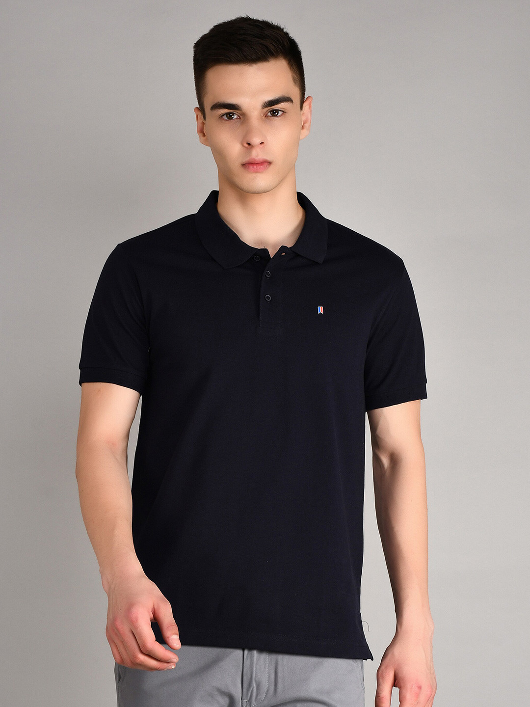 Buy TIM PARIS Polo Collar Round Neck T Shirt - Tshirts for Men 23391860 ...