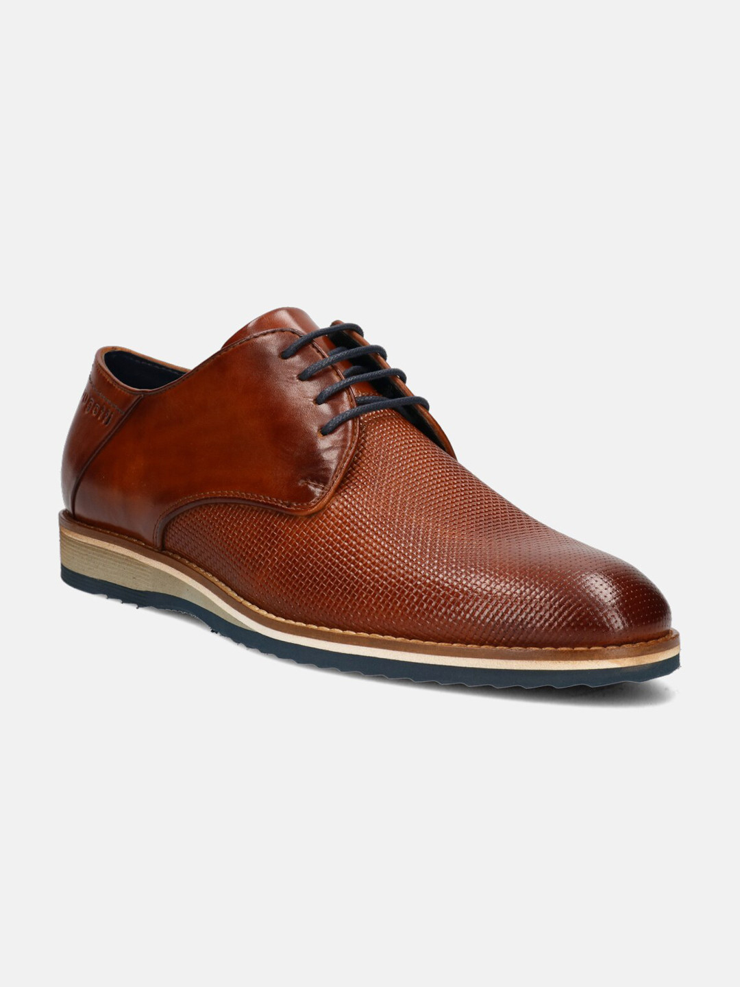 Buy Bugatti Conte Light Men Leather Lace Ups Formal Derbys - Formal ...