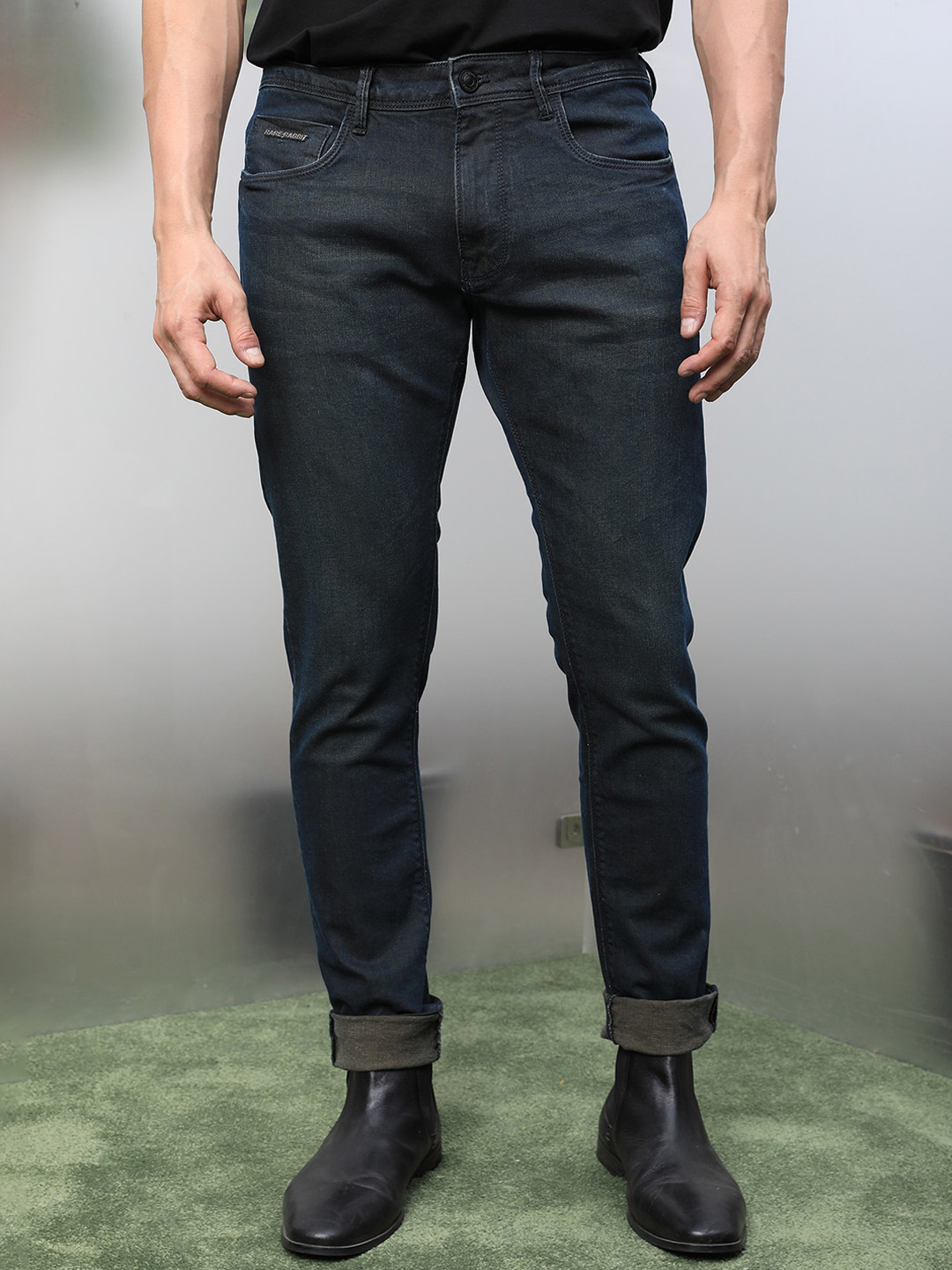 Buy RARE RABBIT Men Mid Rise Slim Fit Jeans - Jeans for Men 23407546 ...