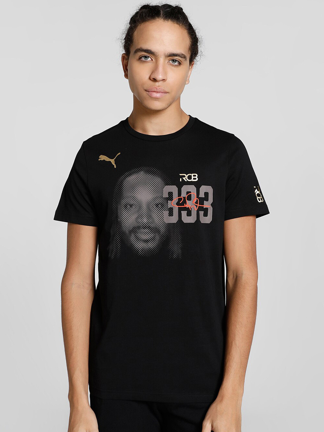 Buy Puma Men Gayle Cotton T Shirt - Tshirts for Men 23413052 | Myntra