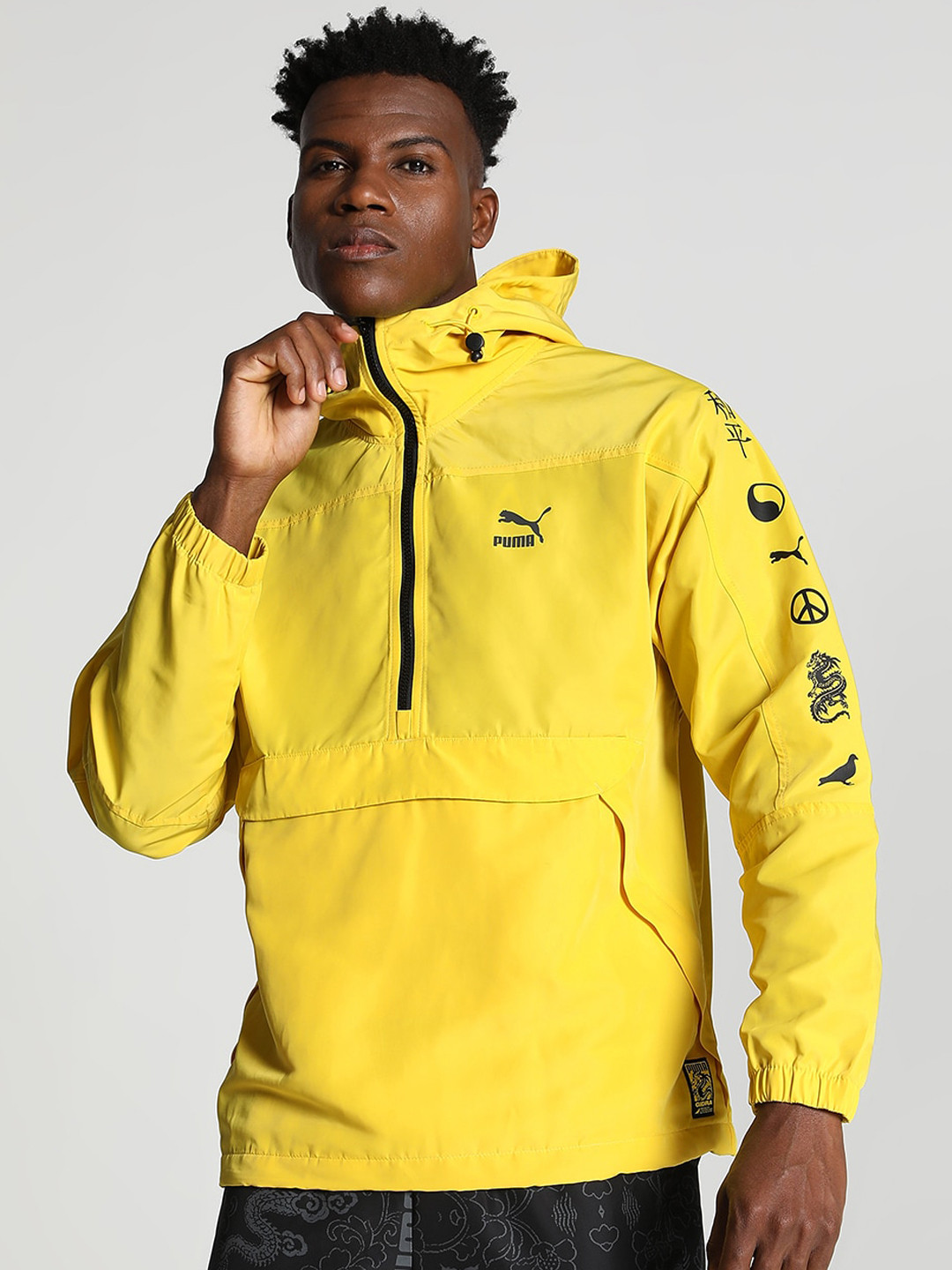 Buy Puma X STAPLE Men Anorak Printed Sporty Sustainable Jacket ...