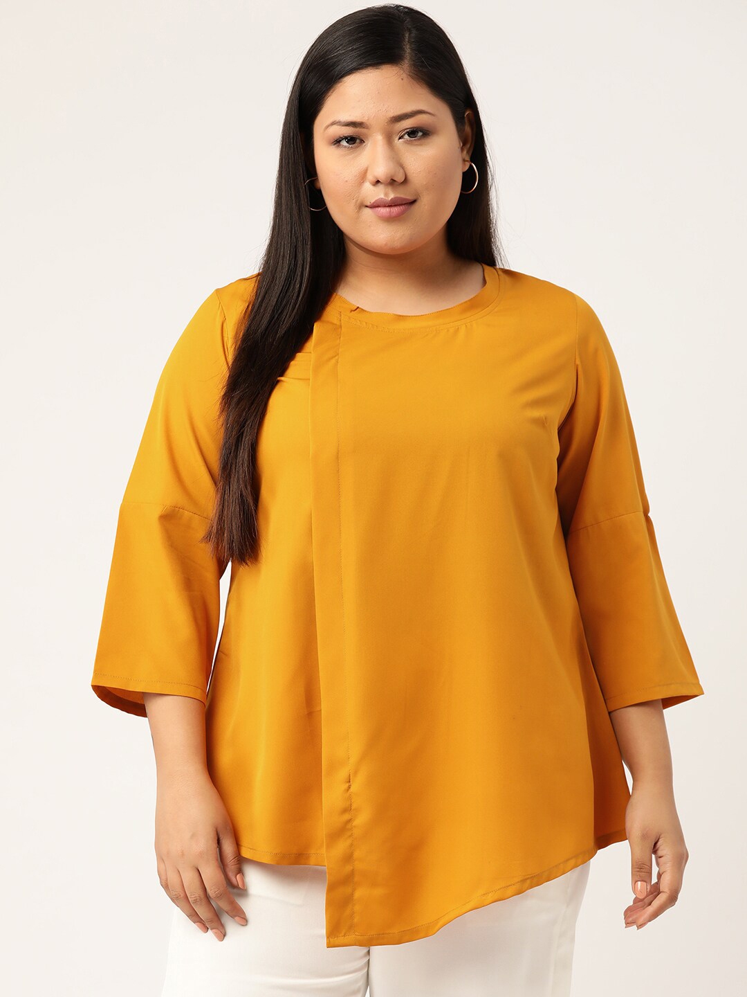 Buy Therebelinme Plus Size Layered Regular Top Tops For Women 23413640 Myntra