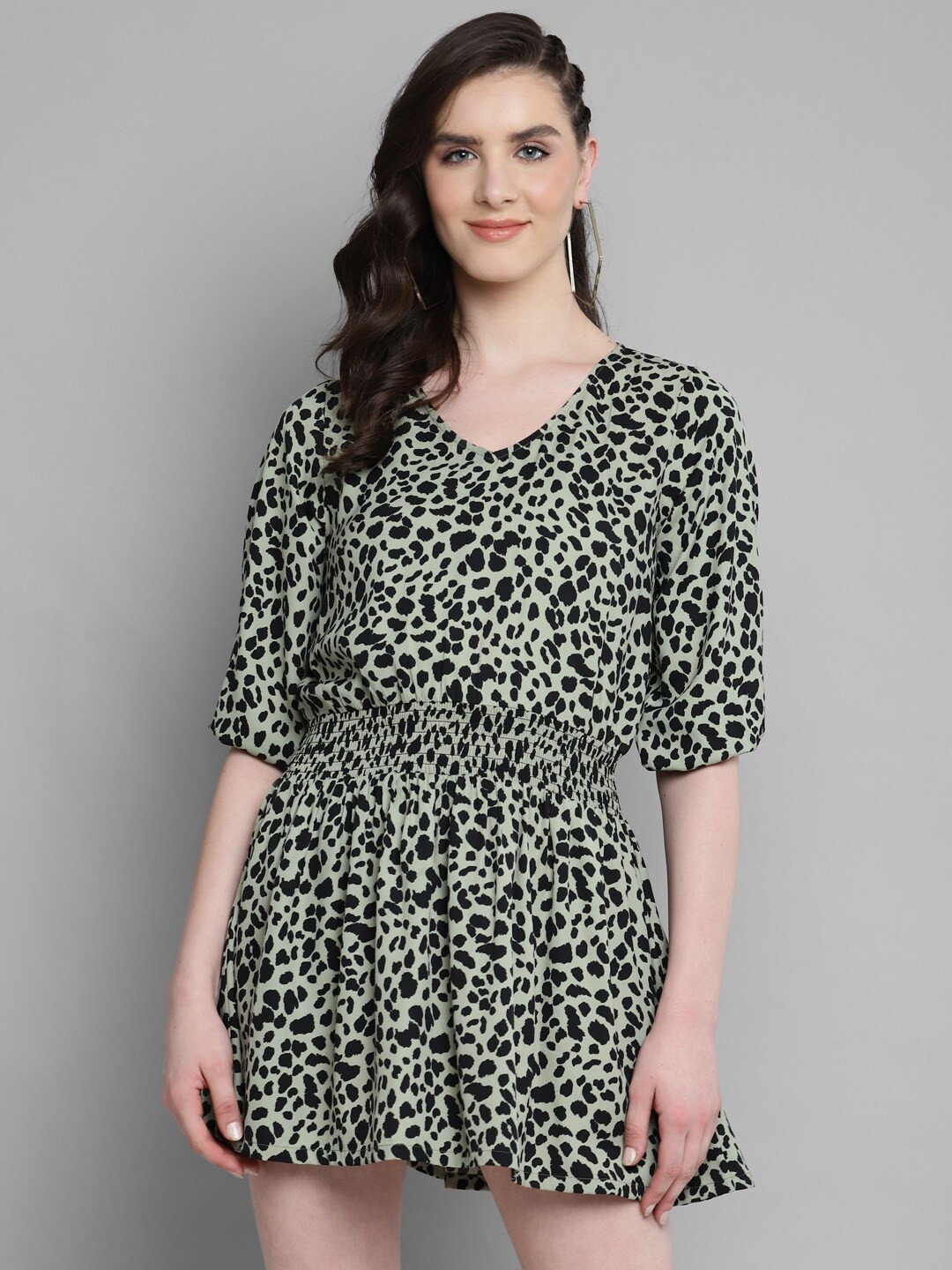 Buy Kook N Keech Animal Printed Fit & Flare Dress - Dresses for Women ...