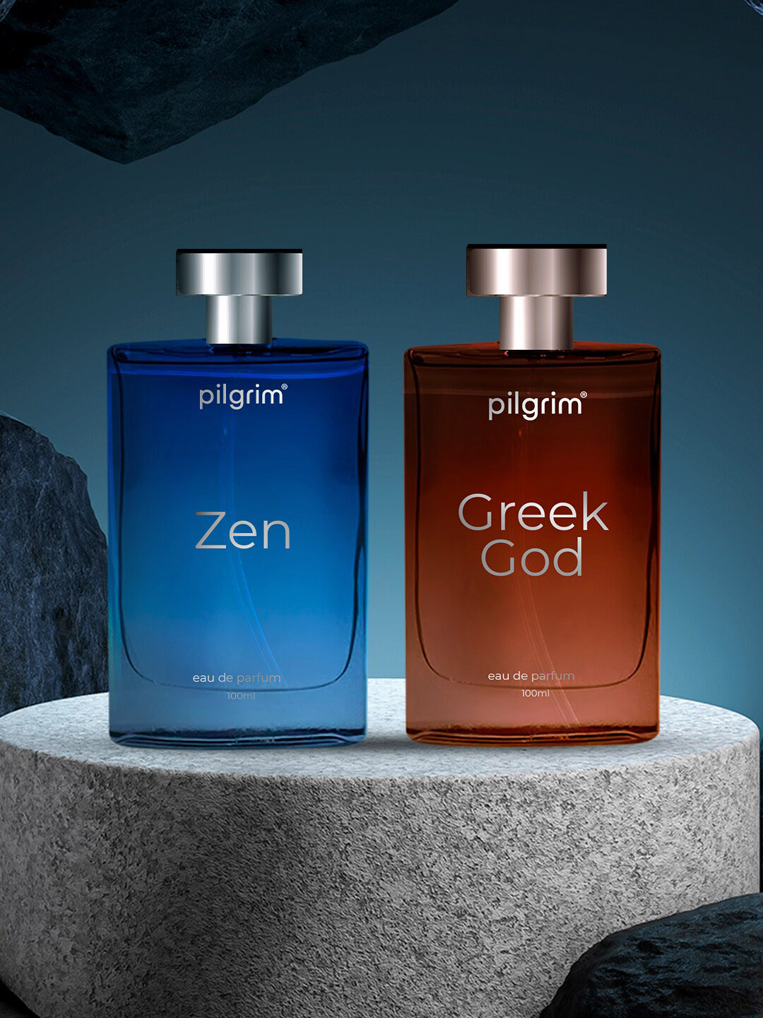 Buy Pilgrim Men Set Of Zen & Greek God Premium Long Lasting Eau De ...