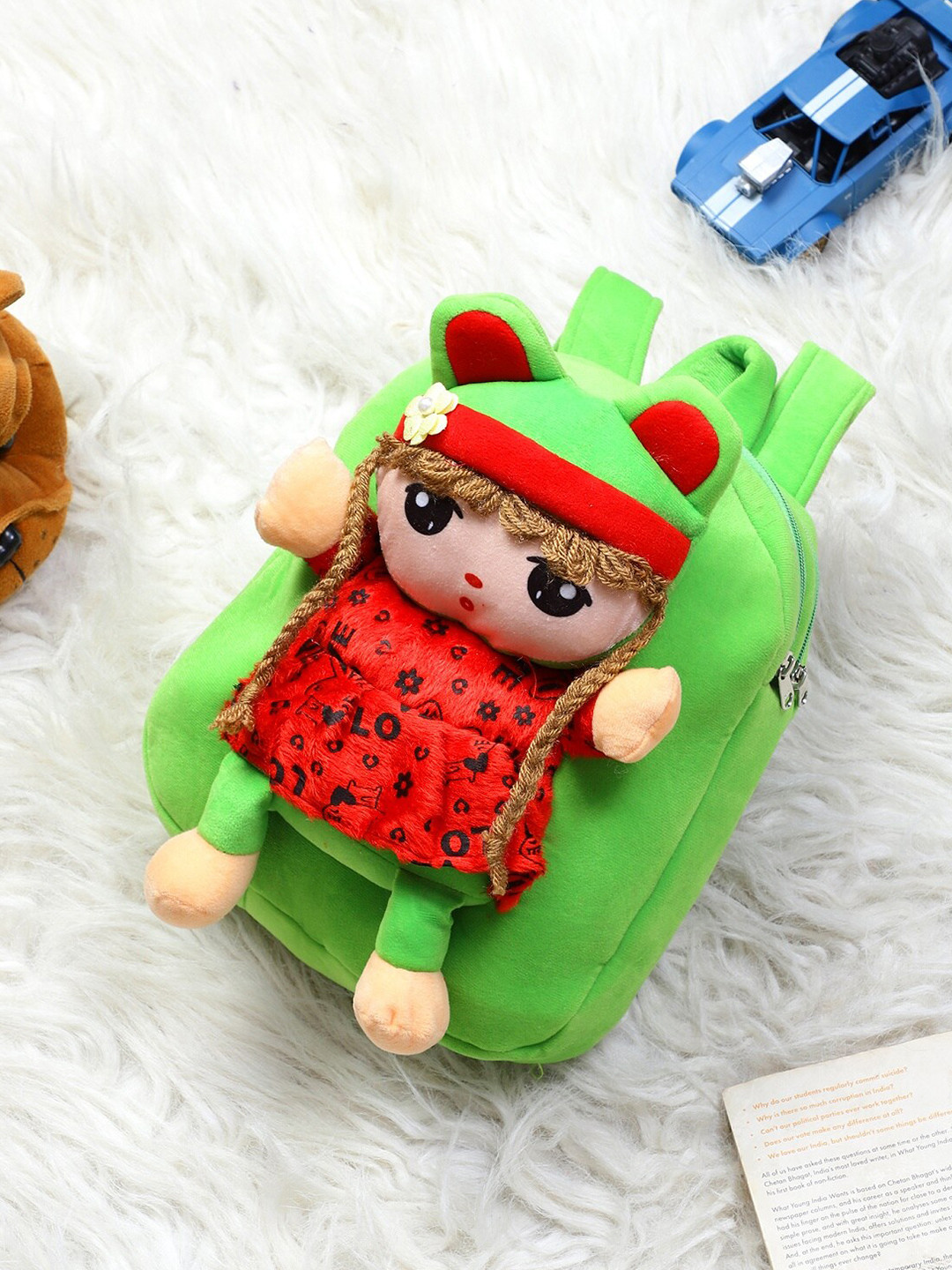 Buy Bag Pepper Kids Fur Mini Doll Backpack - Backpacks for Unisex Kids ...