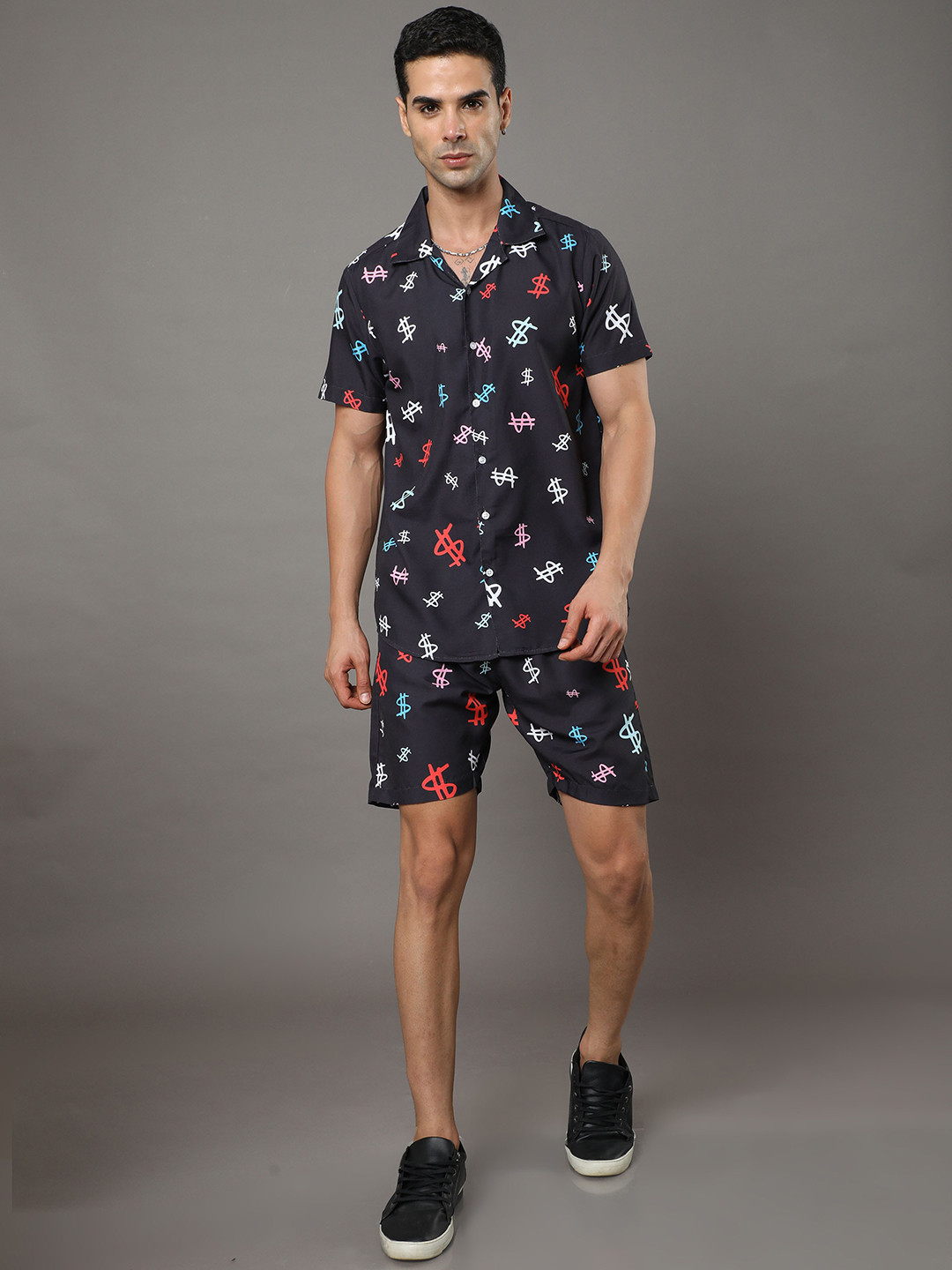 Buy Bushirt Conversational Printed Night Suit - Night Suits for Men ...