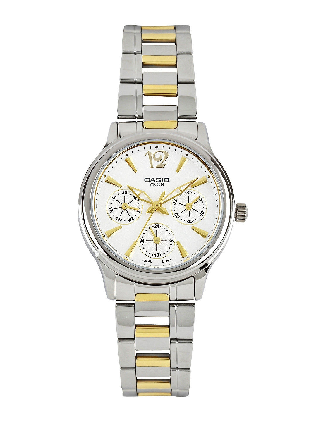 Buy Casio Enticer Lady Women White Analogue Watch A847 - Watches for ...