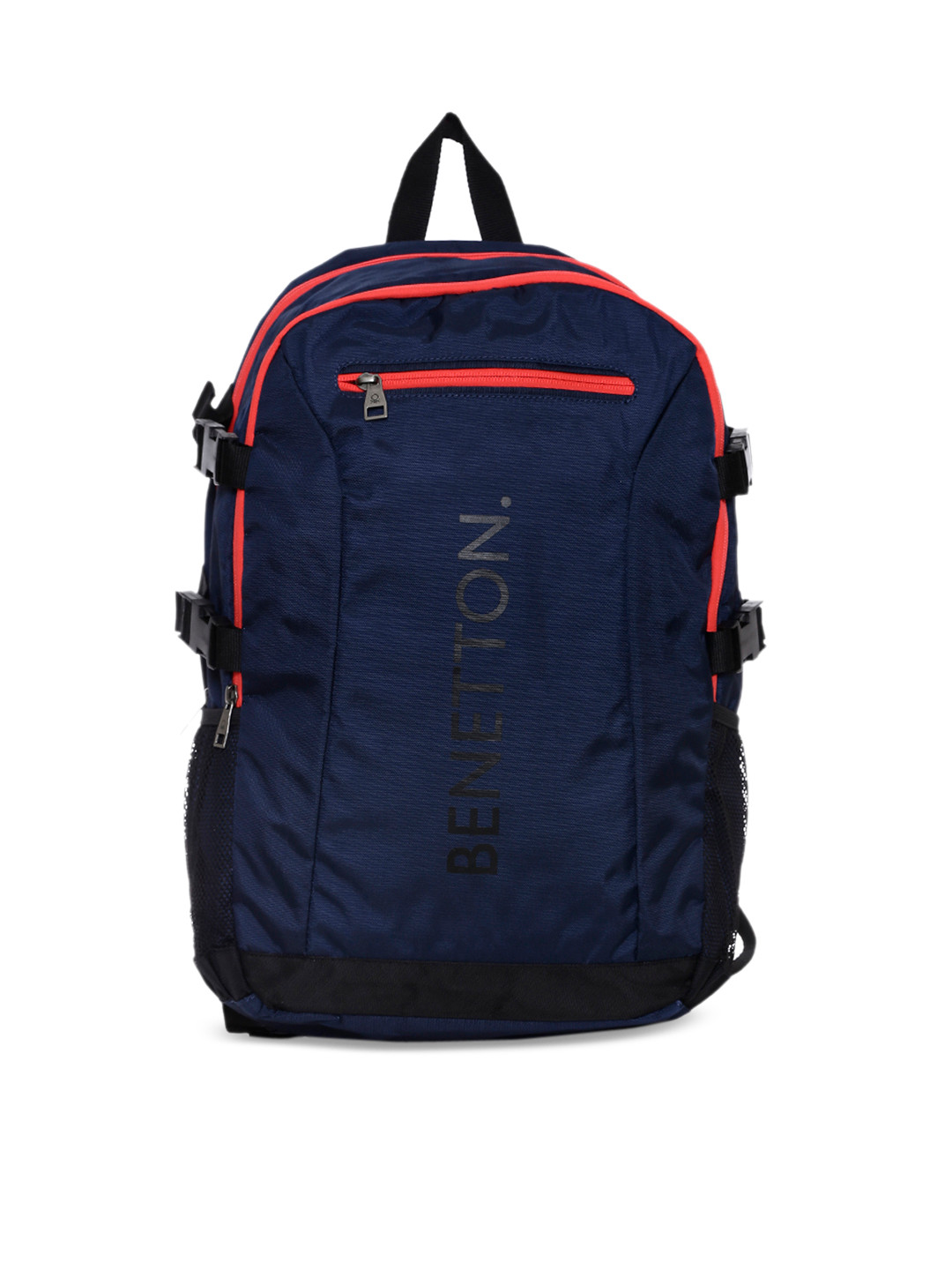 Buy United Colors Of Benetton Unisex Blue Solid Backpack - Backpacks ...