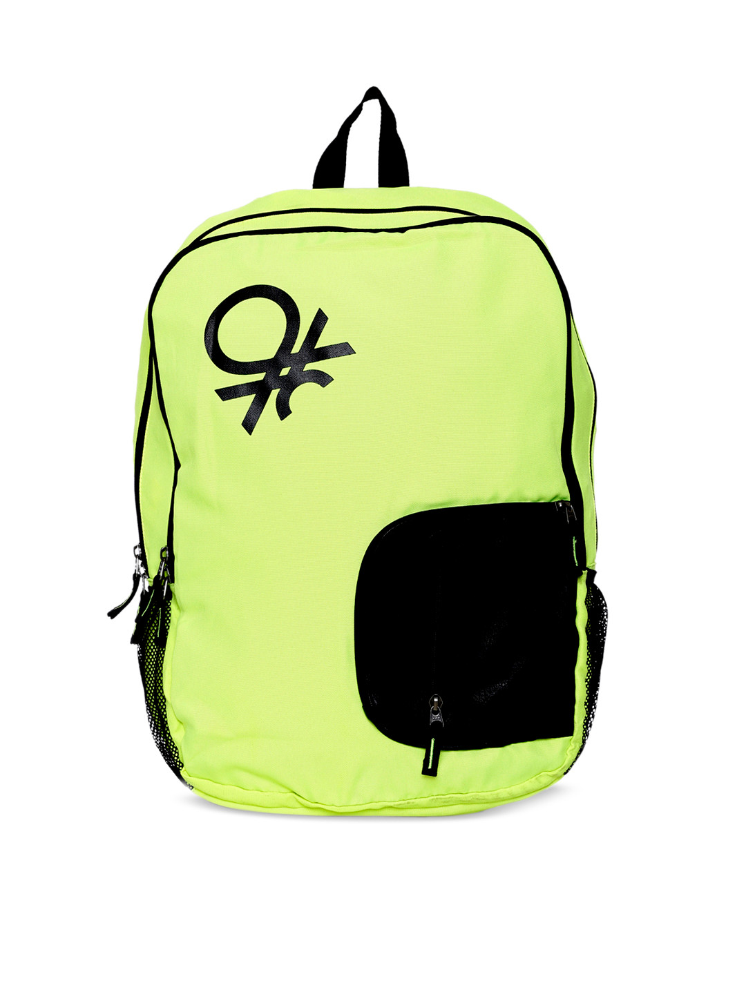 Buy United Colors Of Benetton Unisex Green Solid Backpack - Backpacks ...