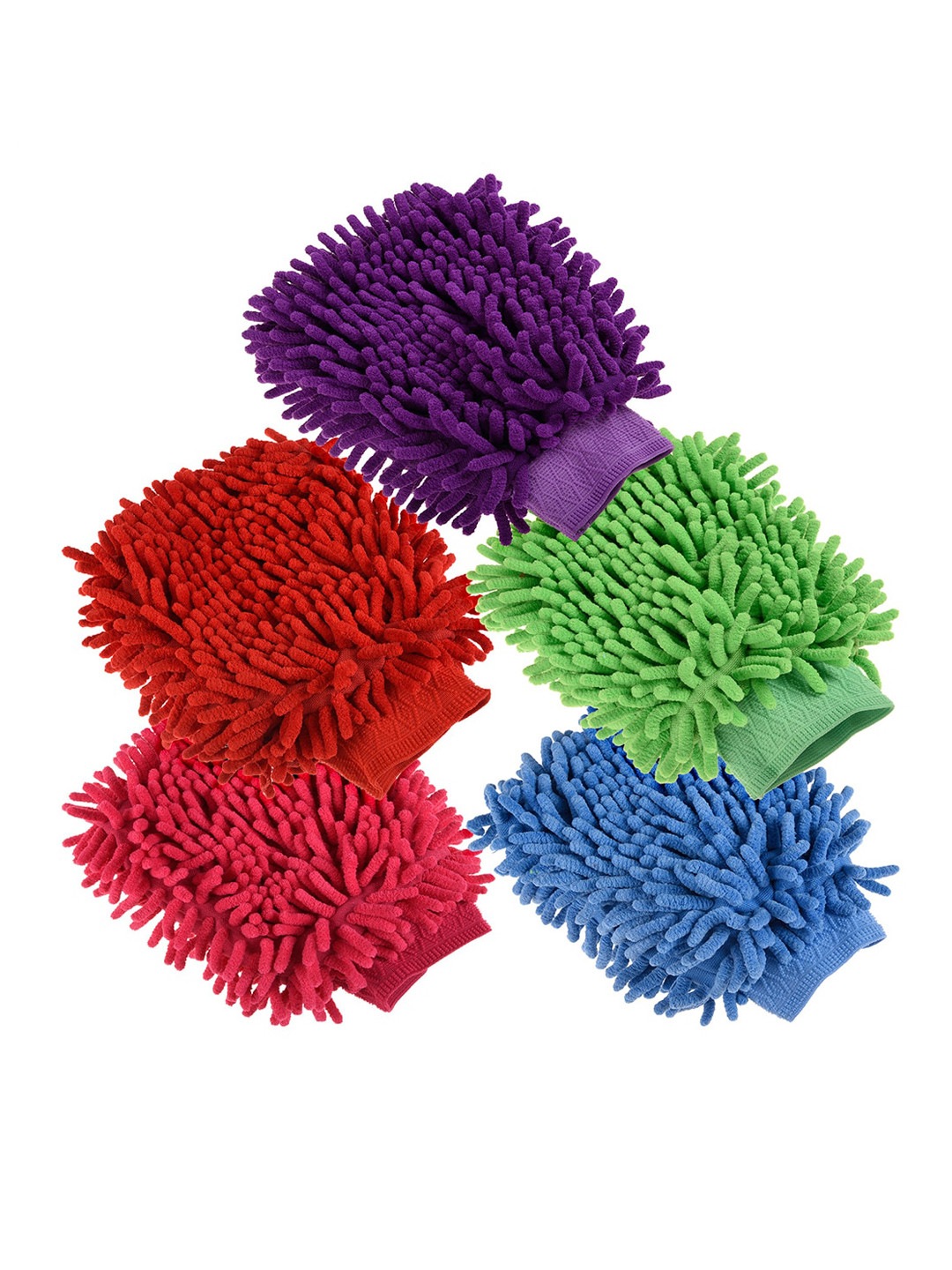 Buy Kuber Industries Purple 5 Pieces Hand Duster - Kitchen Towels for ...