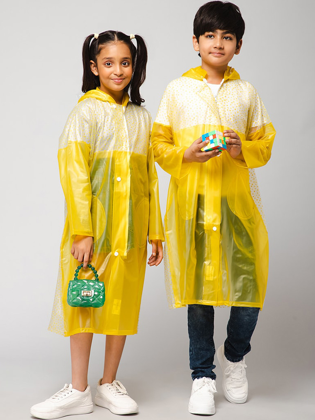 Buy THE CLOWNFISH Kids Drip Dude Series Waterproof Single Layer PVC ...