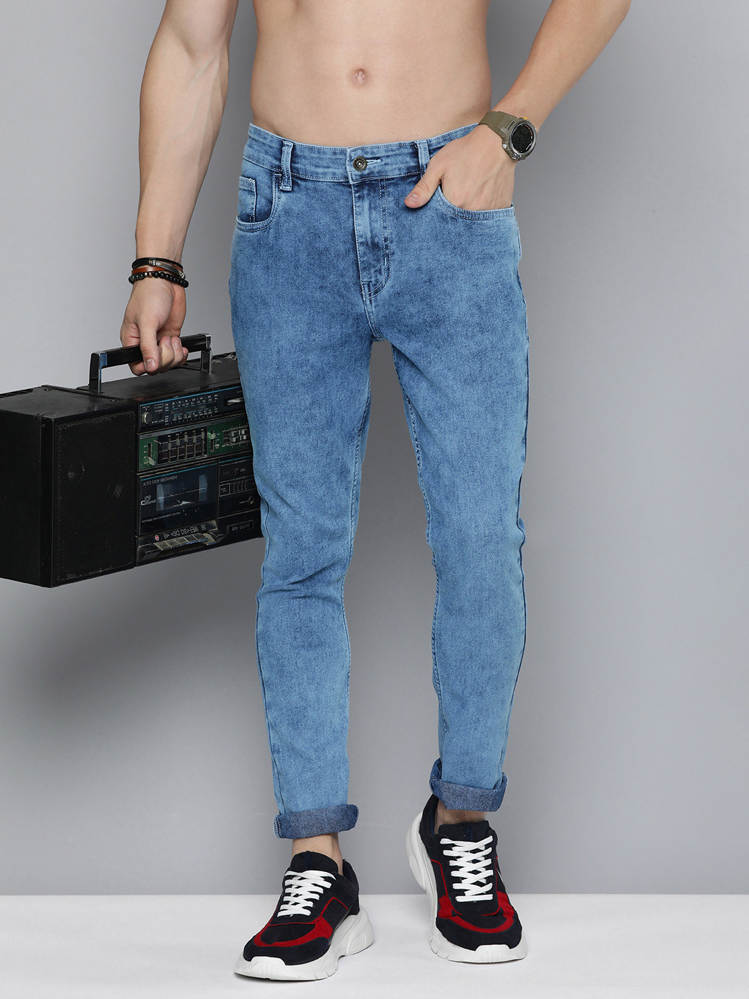 Buy R Code By The Roadster Life Co Men Skin Tight Skinny Fit Jeans ...