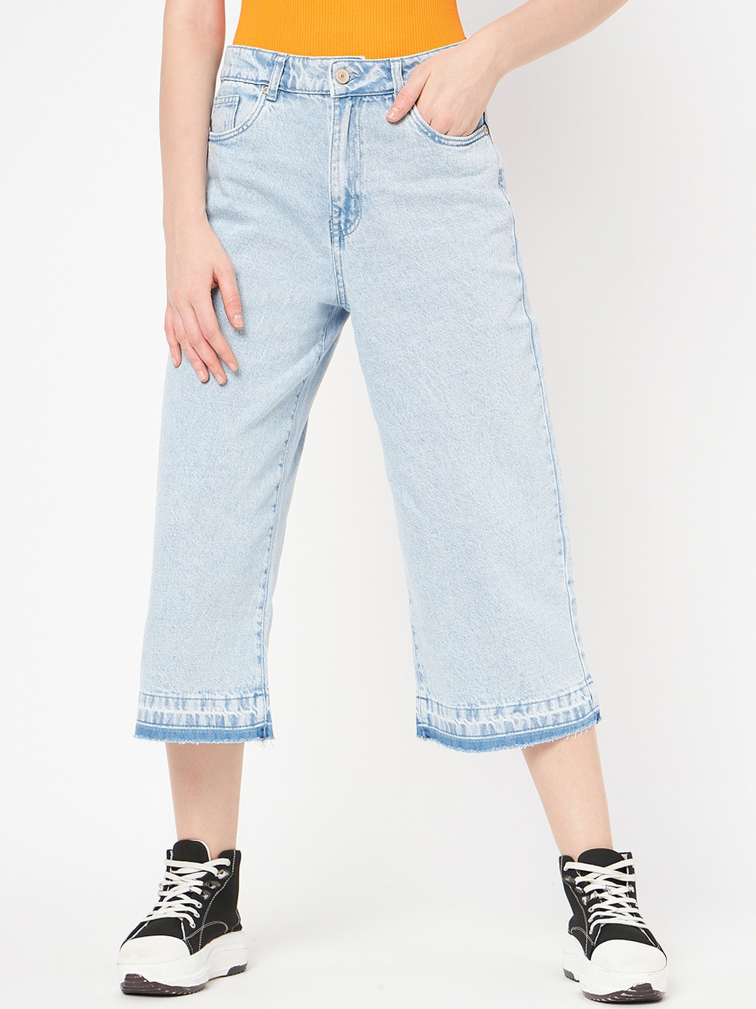 Buy Madame Women Mid Rise Cotton Jeans - Jeans for Women 23449228 | Myntra