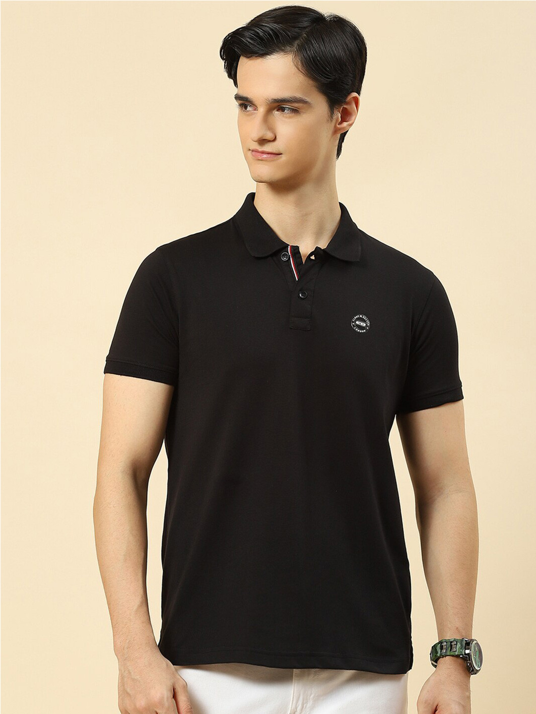 Buy Cloak & Decker By Monte Carlo Polo Collar Cotton T Shirt - Tshirts ...