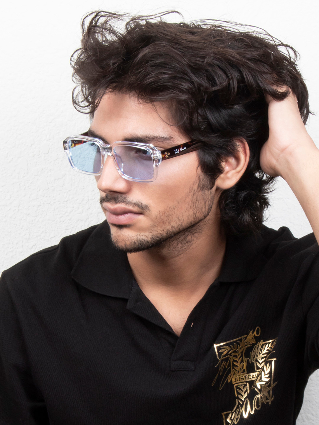 Buy Ted Smith Square Sunglasses With UV Protected Lens KANE_C4 ...